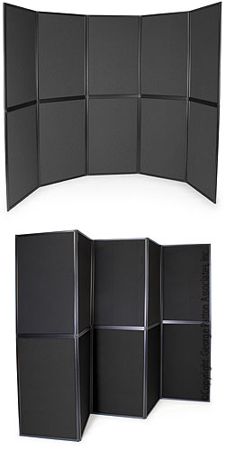 Display Panels for Exhibitions | Hook & Loop Receptive Surface