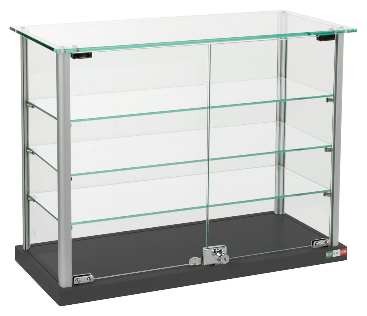 Countertop Display Case | (3) Height Adjustable Shelves | Displays2Go