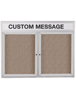 Outdoor Bulletin Boards | Enclosed & Weather Proof