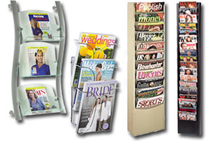 Brochure Racks | Flyer Holder Stands | Floor & Countertop