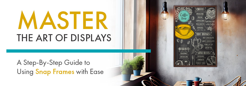 A Step-By-Step Guide to Using Snap Frames with Ease | Displays2go