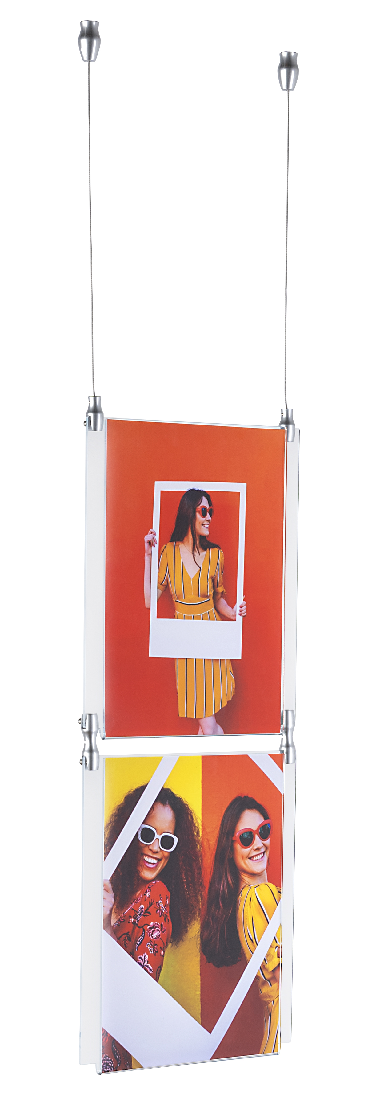 Storefront Signage Systems - (2) Piece Cable Sign Hanging Display ...