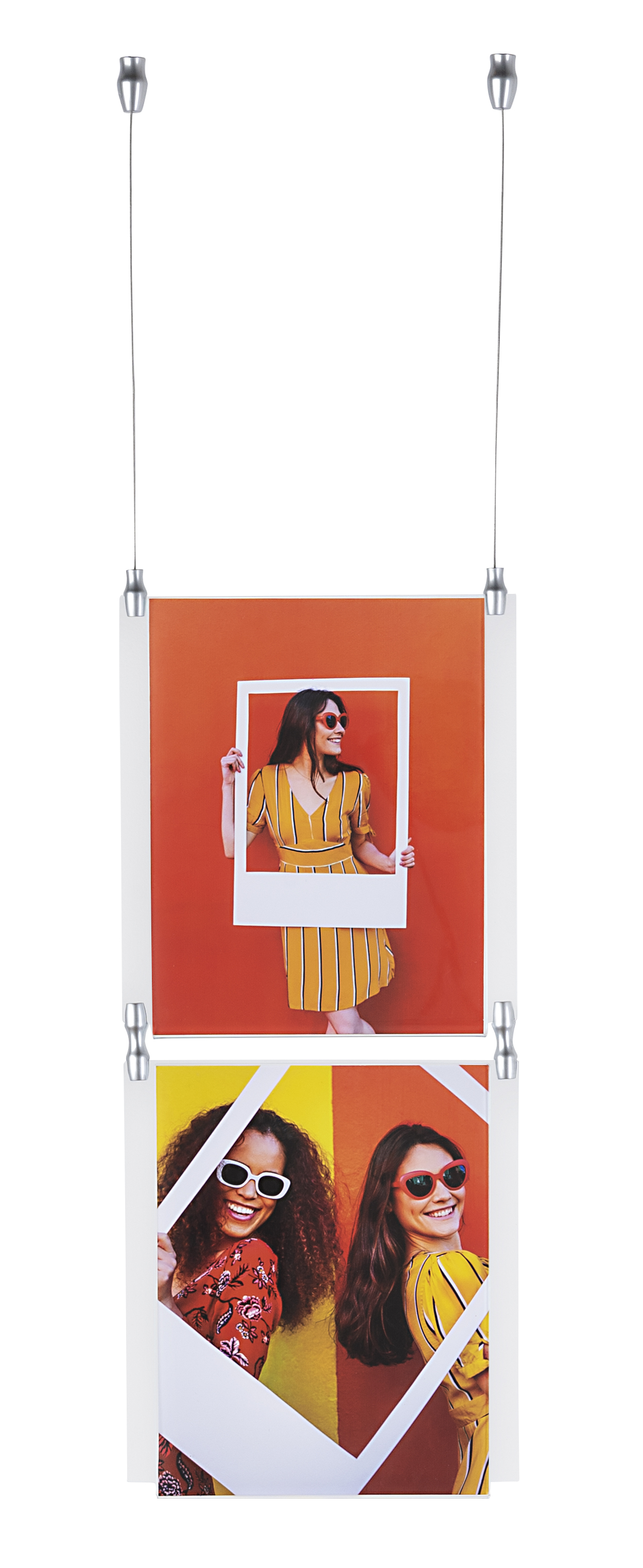 Storefront Signage Systems - (2) Piece Cable Sign Hanging Display ...