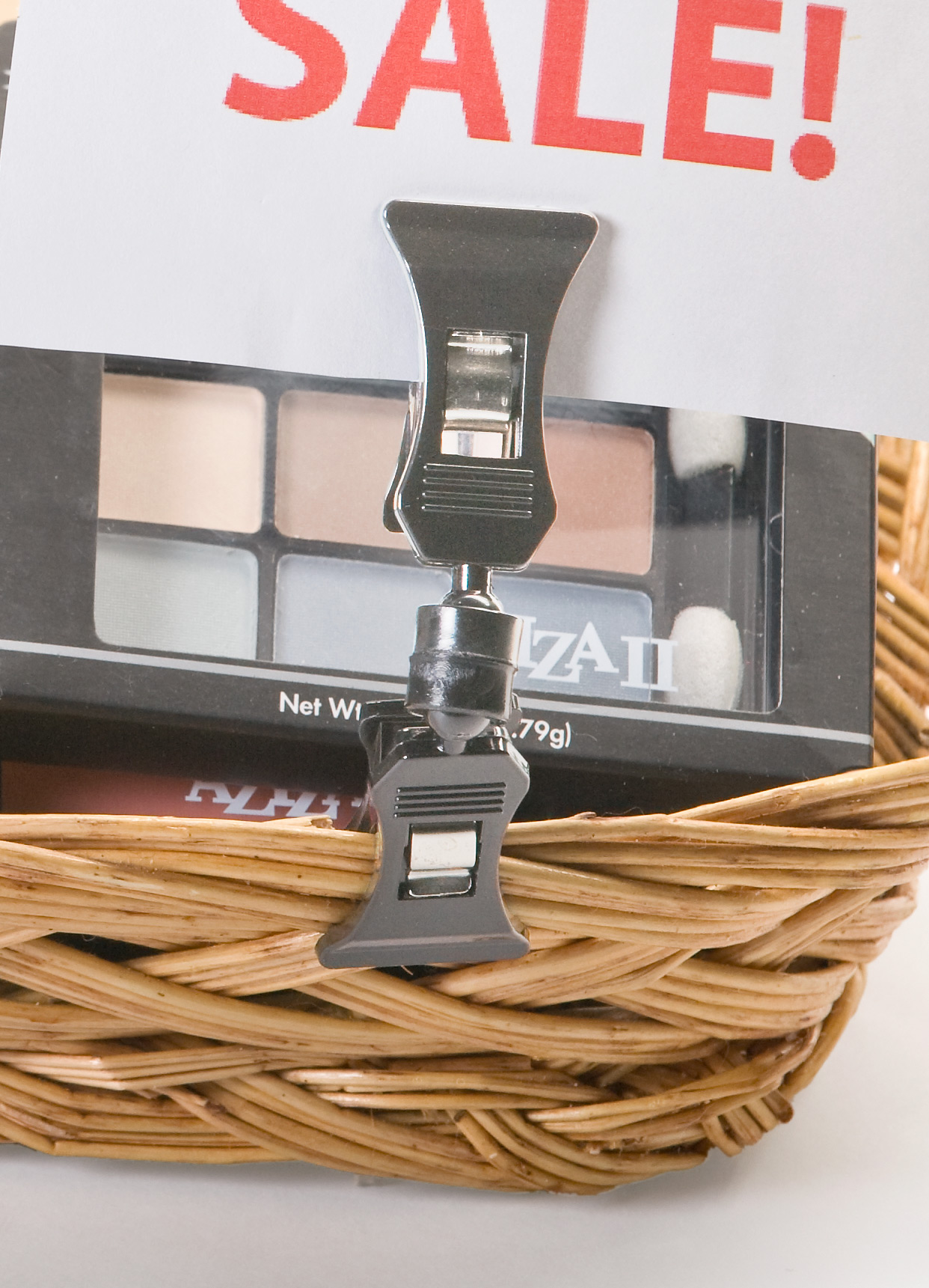 Black Plastic Signage Clips | Set of 100 | Displays2Go