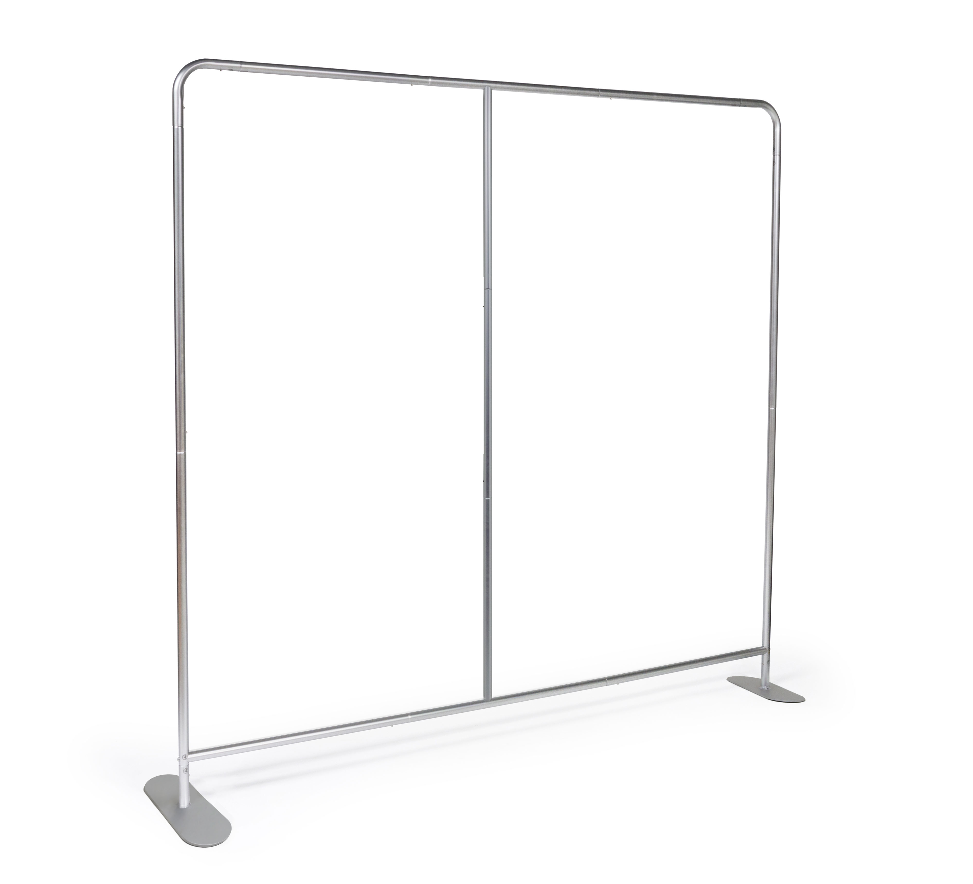 8’ Wide Banner Backdrop | Aluminum Frame | Displays2Go