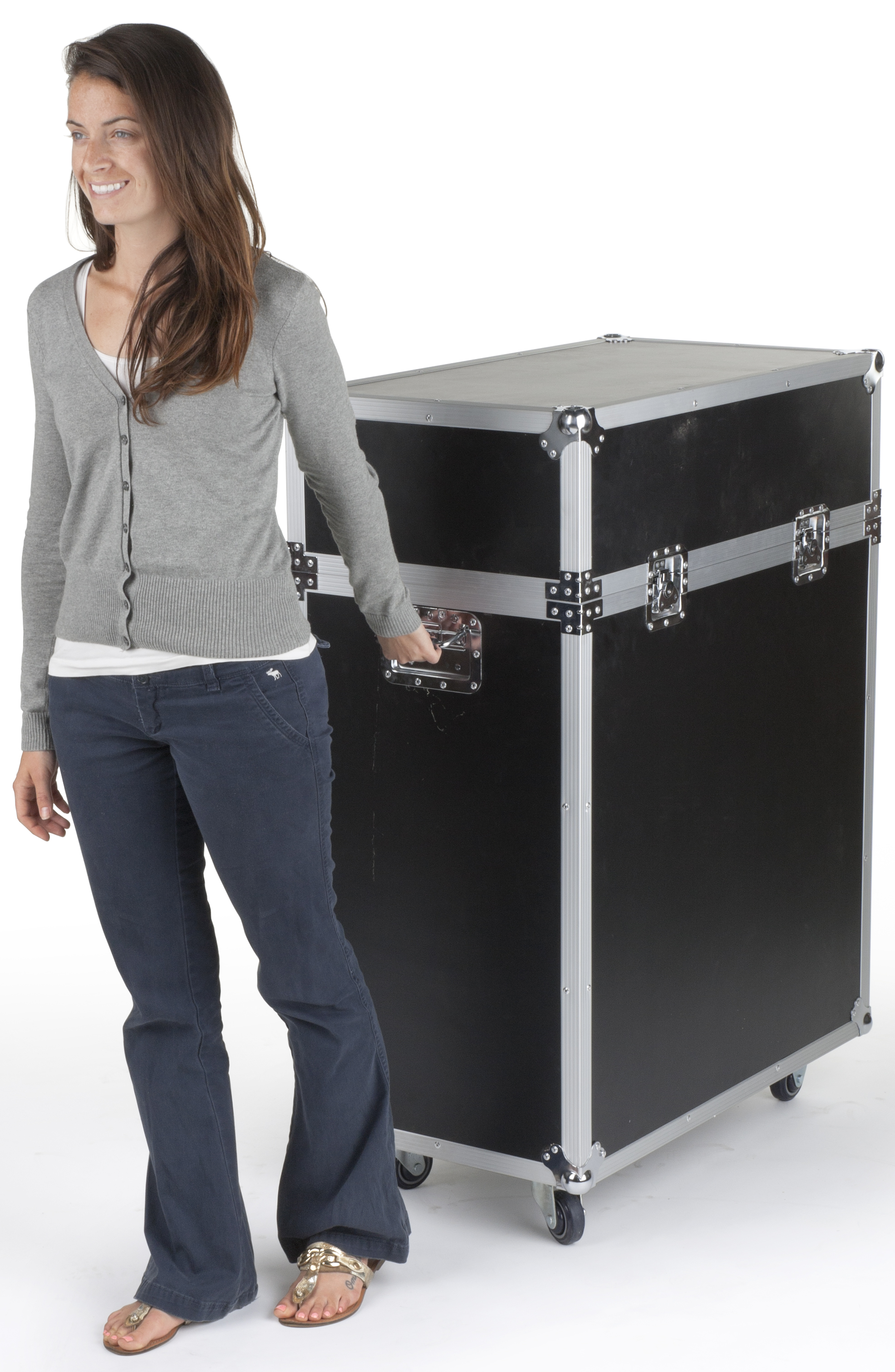 Knock-Down Display Case | Portable Container For Trade Show Use ...