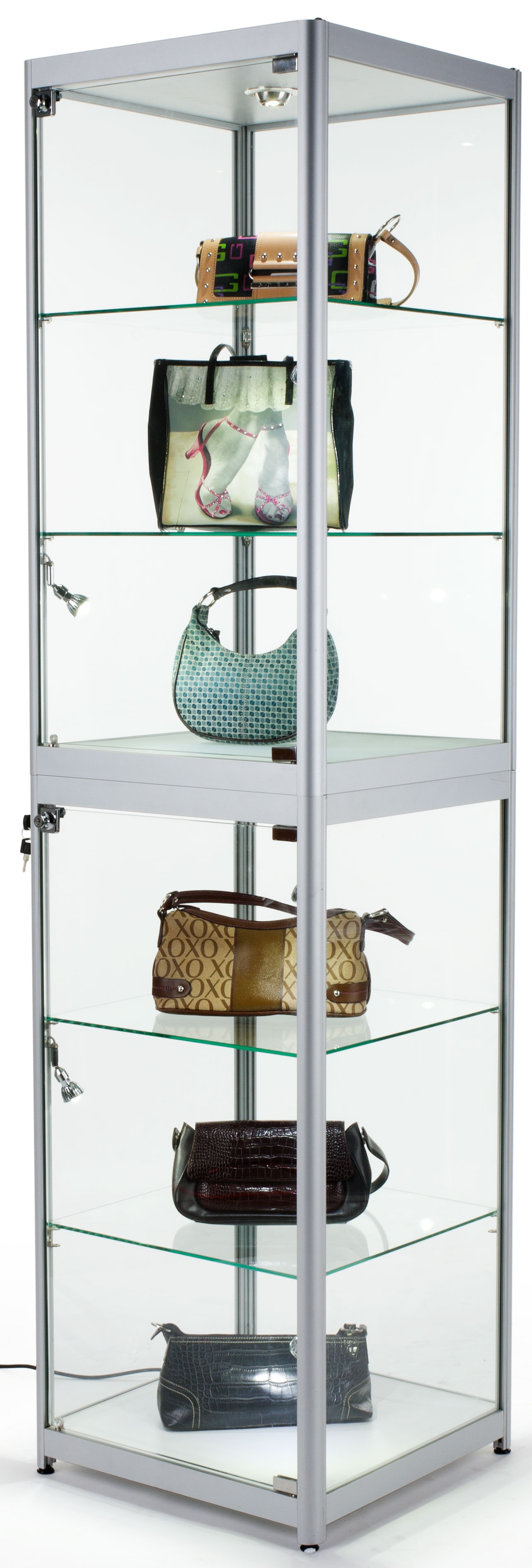 Trade Show Display Case | Mobile Locking Glass Cabinet | Displays2Go