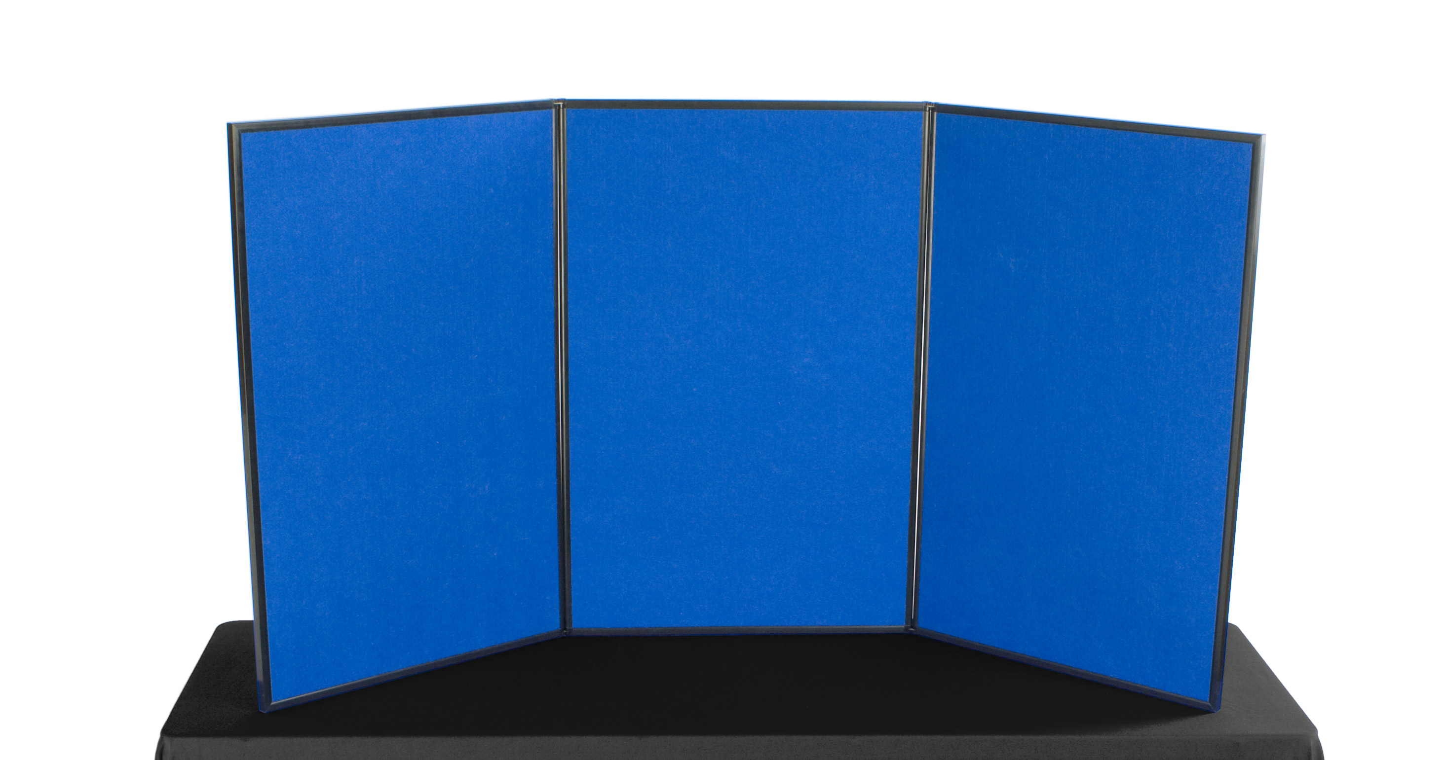 Tabletop Panel Display | Double Sided Hook & Loop Fabric | Displays2Go
