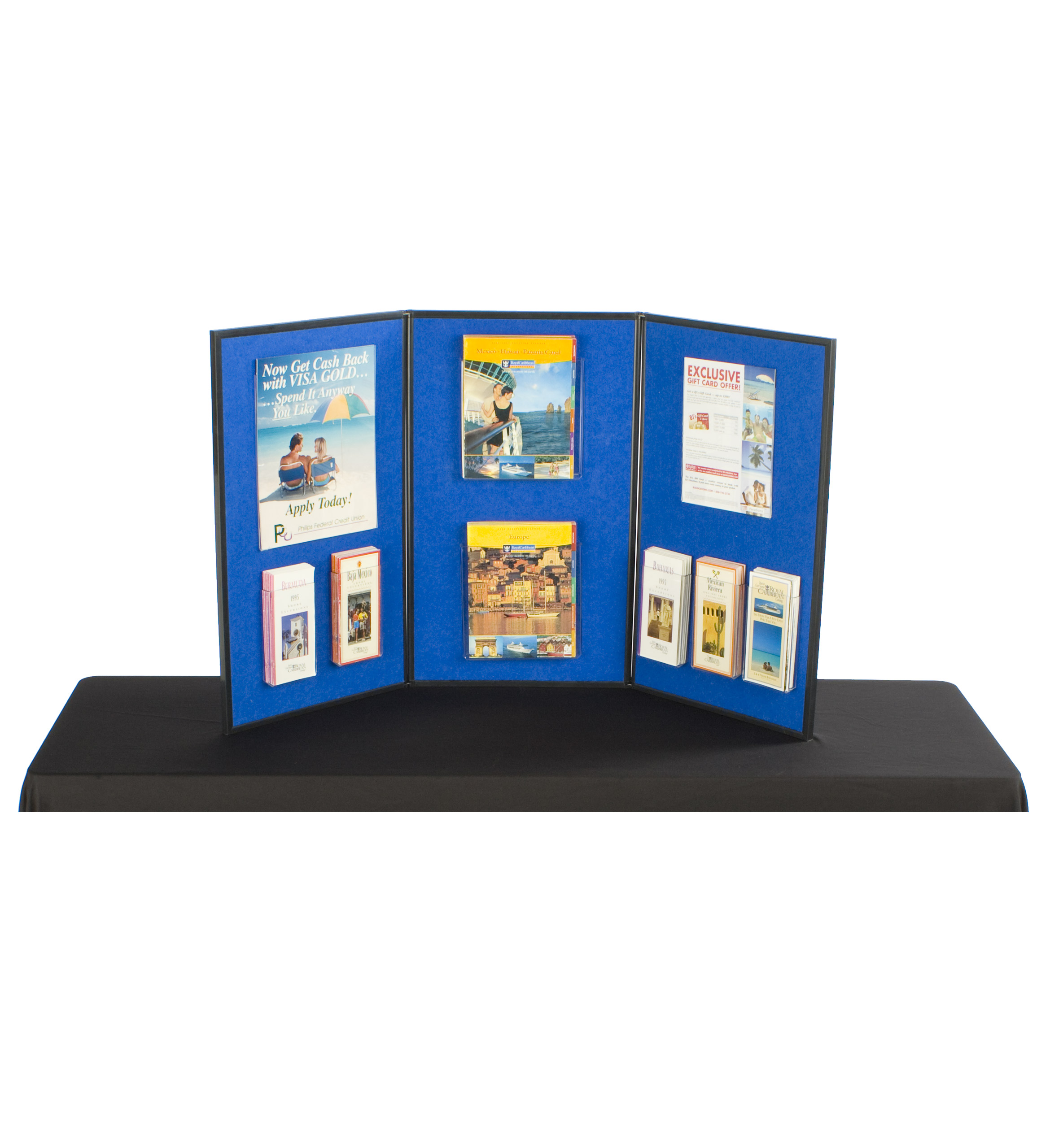 3-Panel Display | Great Tabletop Board for Trade Show Event | Displays2Go
