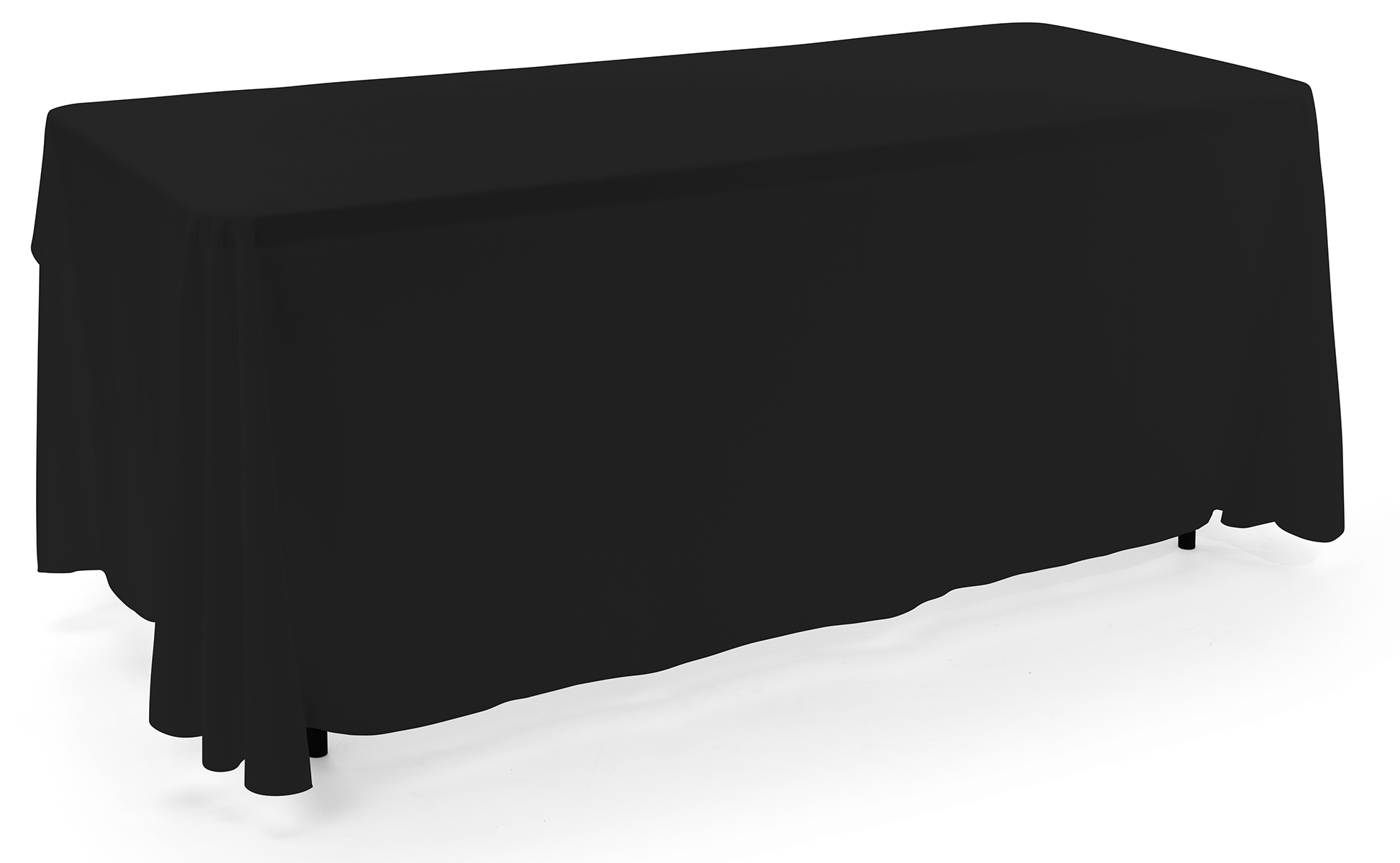 3-Sided Event Table Cloth | Machine Washable Polyester | Displays2Go