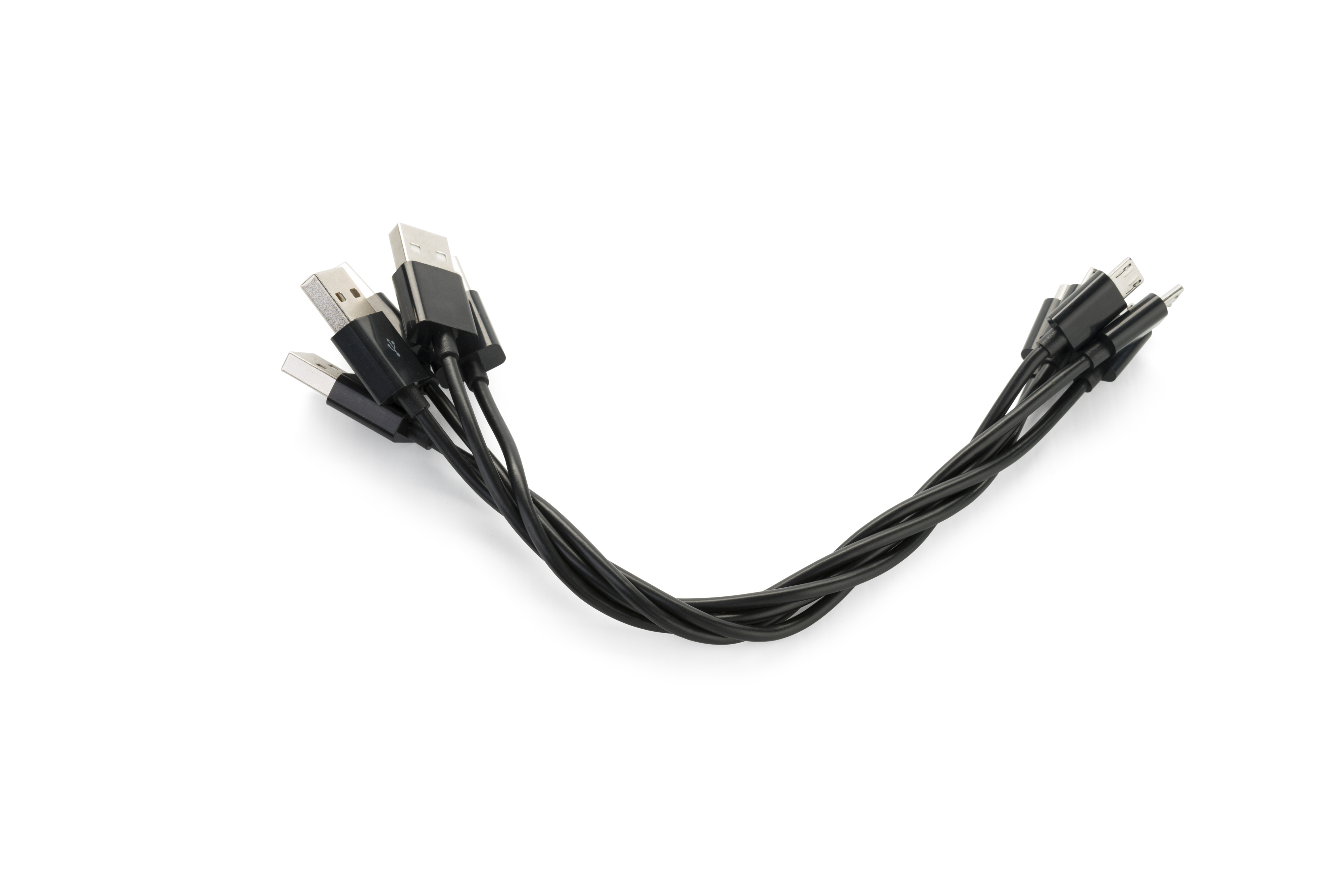 5-Pack Micro USB Short Charging Cables | Displays2Go