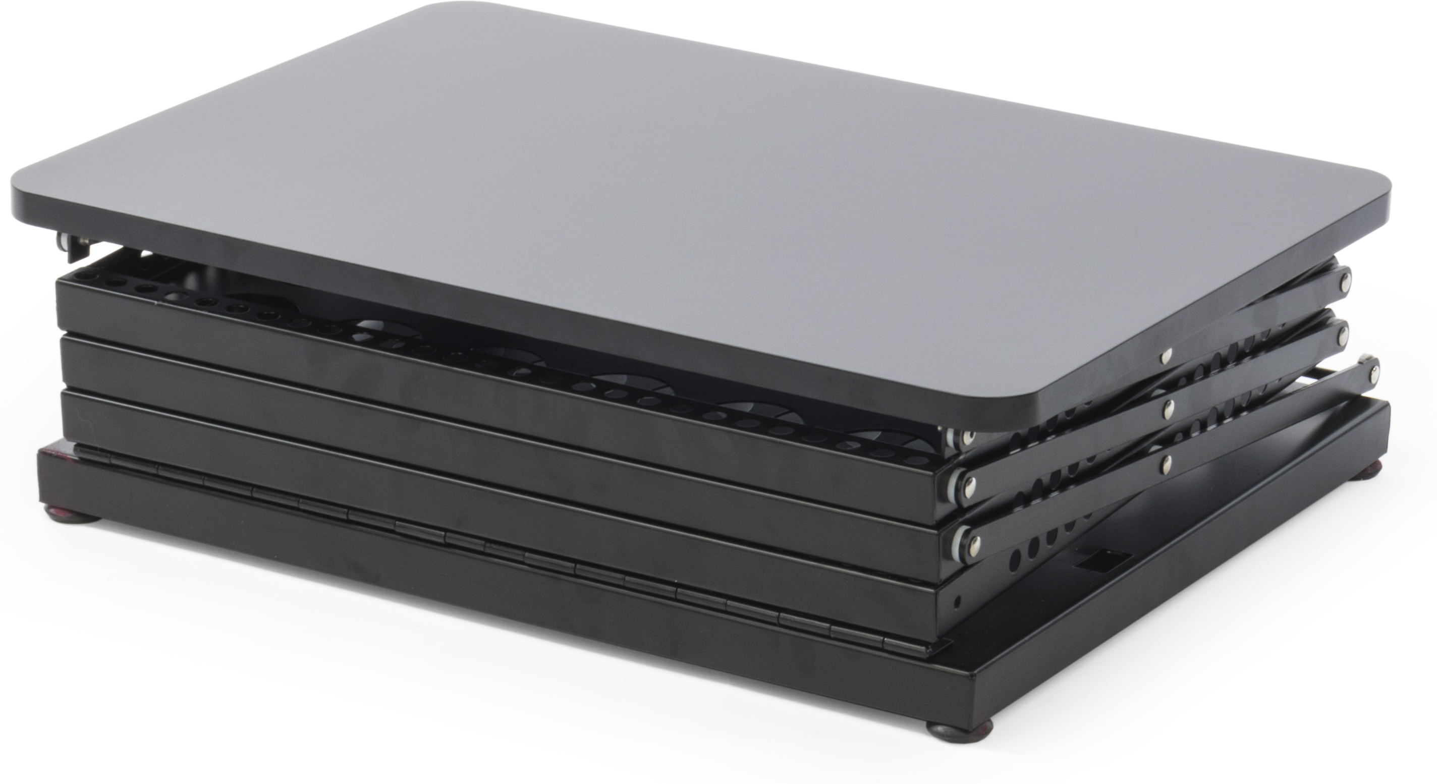 Portable Literature Counter | 40” Tall Pop Up Magazine Rack | Displays2Go