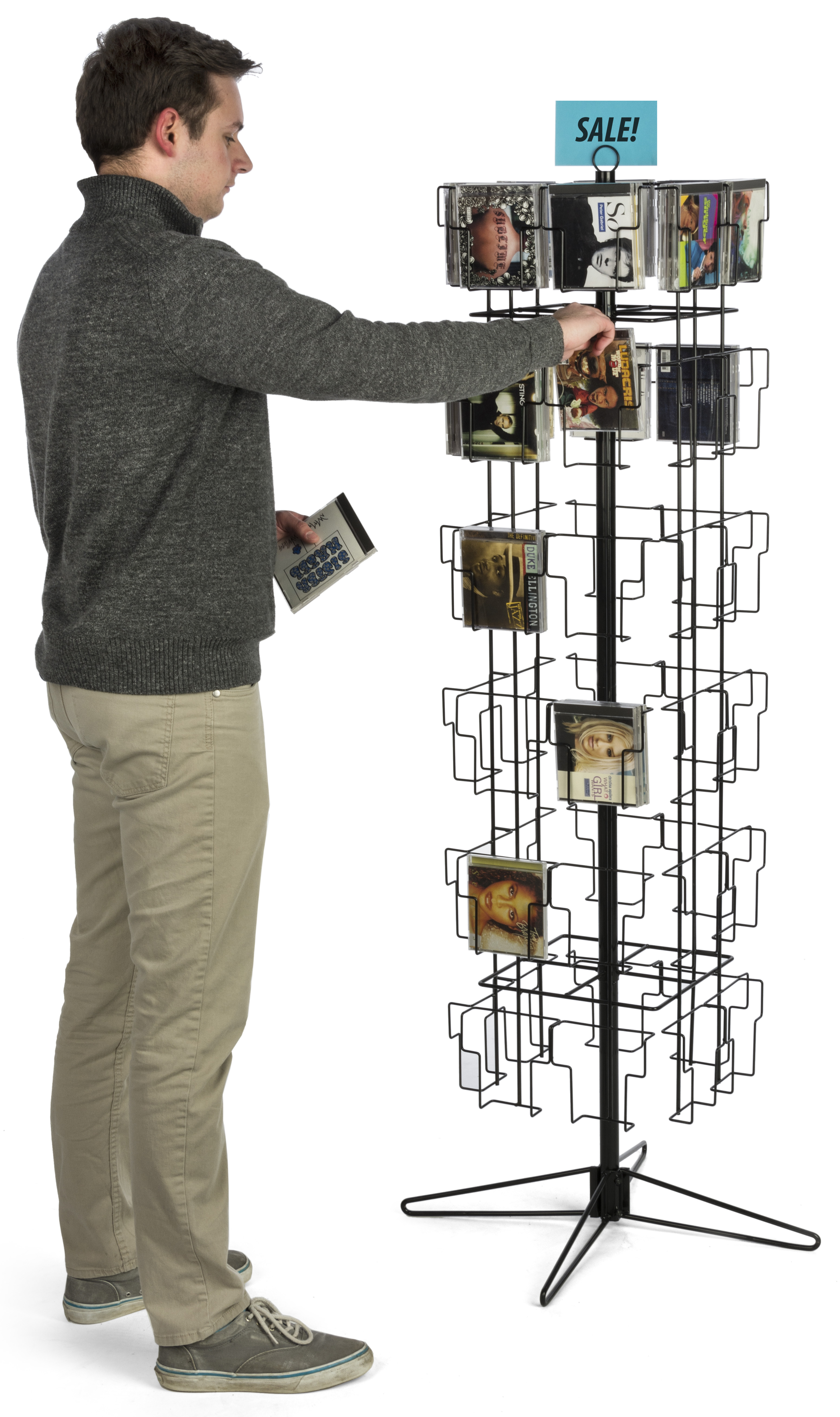 Spinner Display Rack | 6 Tiered Design | Displays2Go
