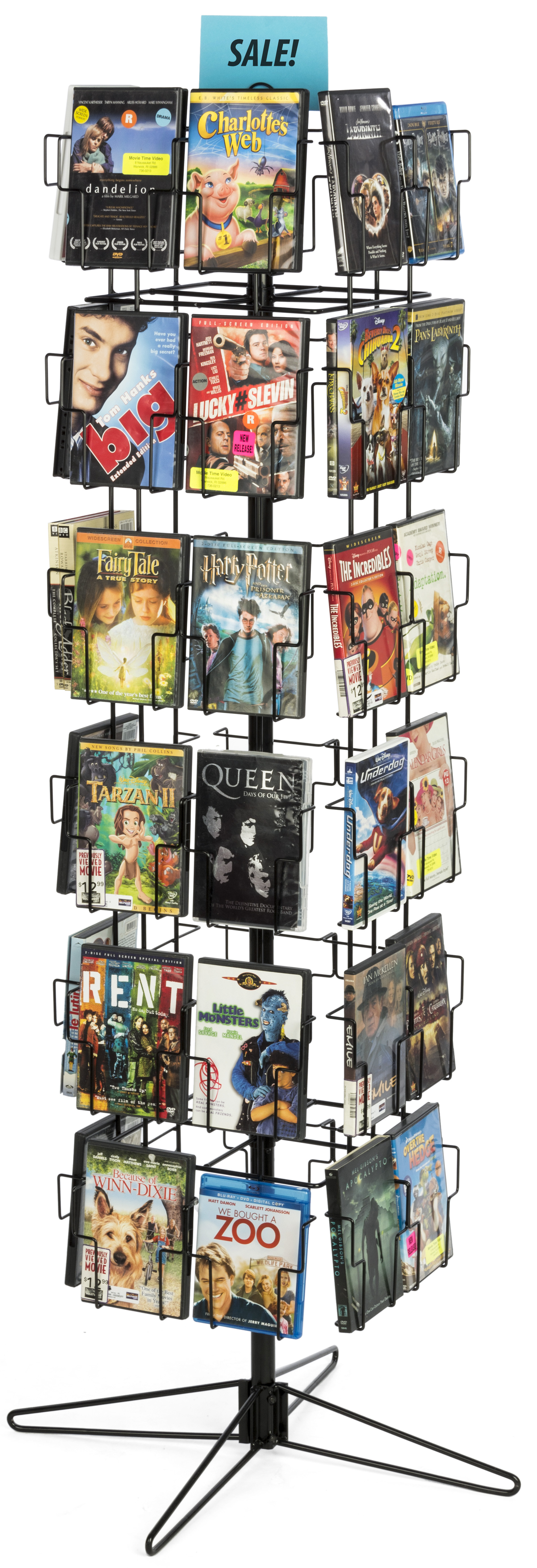 Spinner Display Rack | 6 Tiered Design | Displays2Go