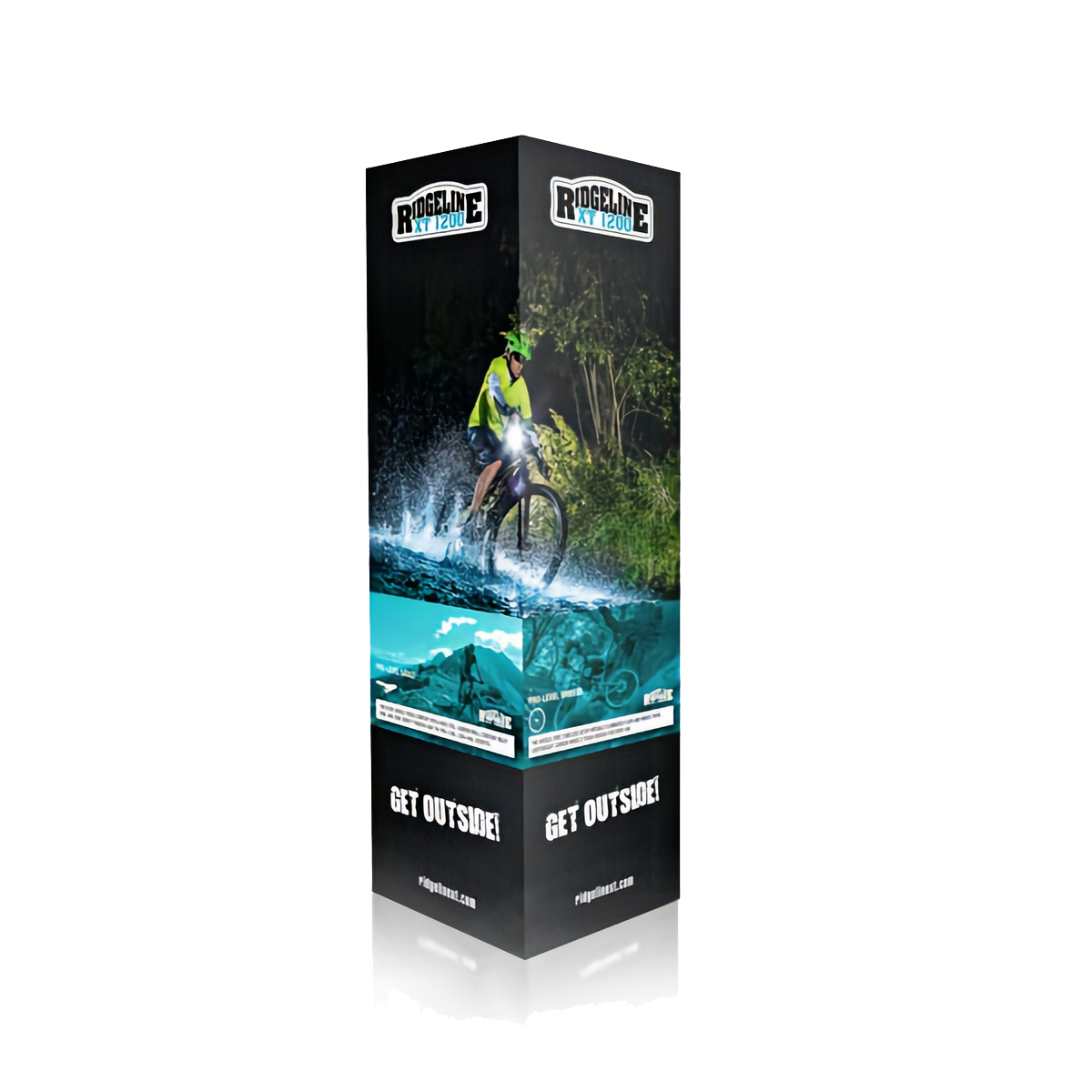 High Rise Square Tower Display | Displays2Go