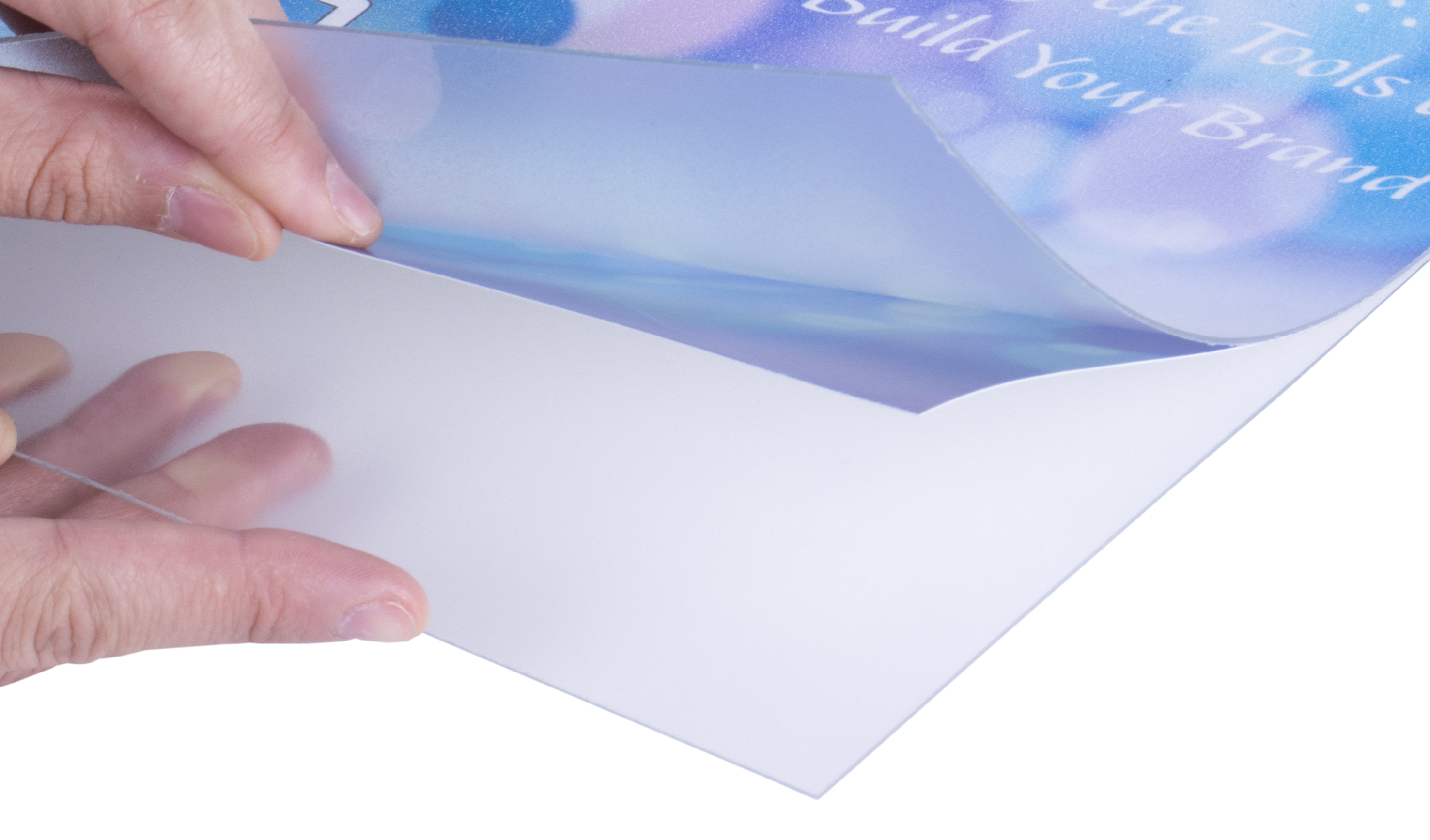 11 x 17 Vertical Sign Holder | Frameless Design | Displays2Go