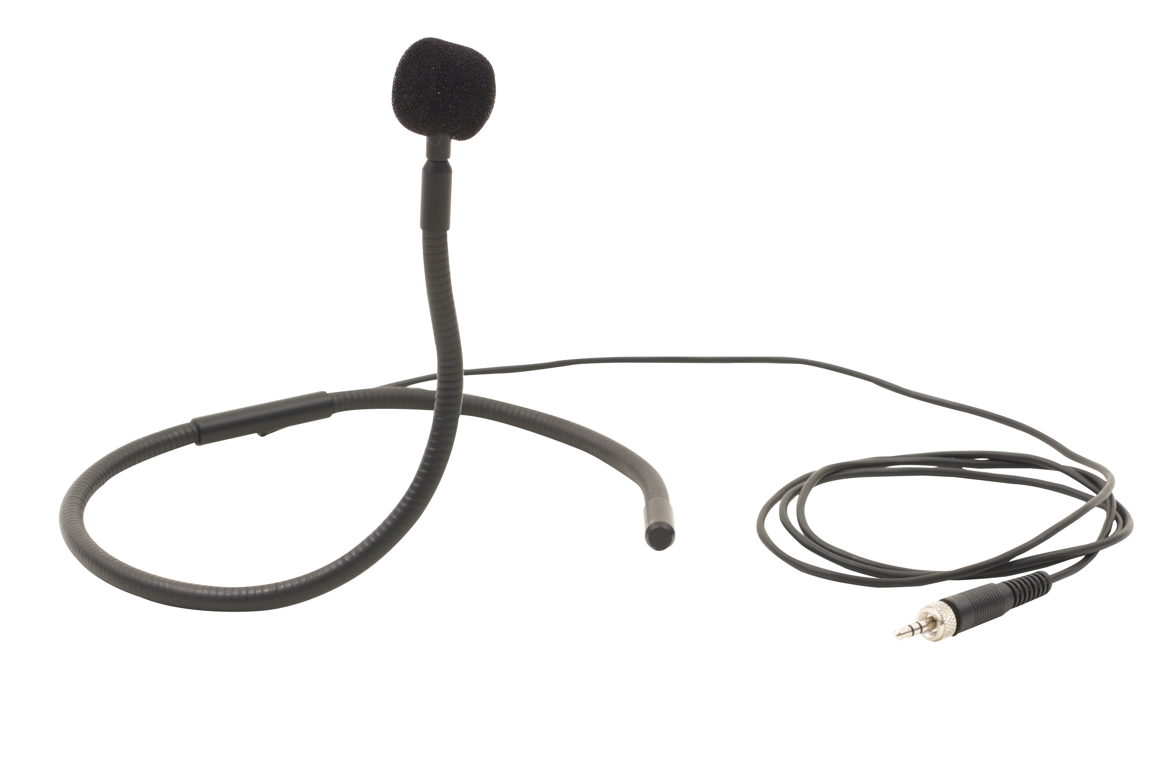 Neck Microphone | Beltpack Transmitter Required | Displays2Go