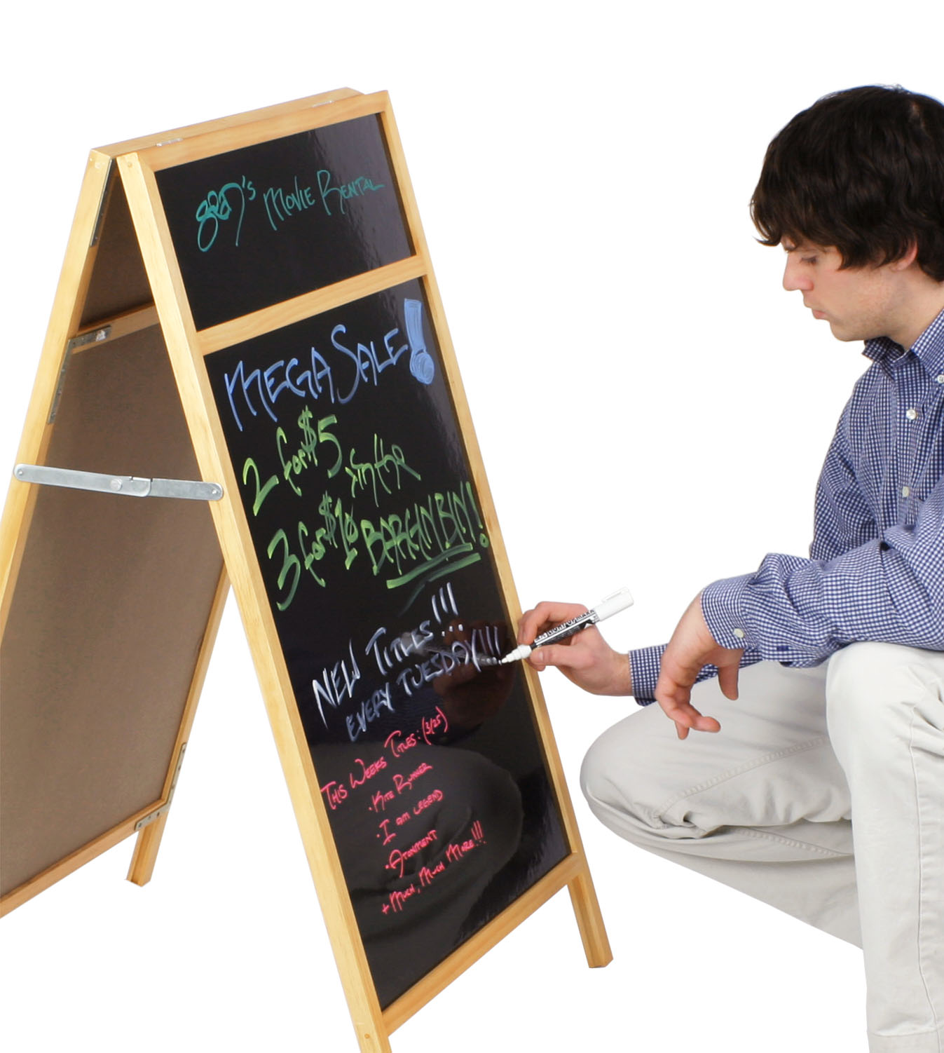 Marker Board | Wet-Erase & Liquid Chalk Marker Board | Displays2Go