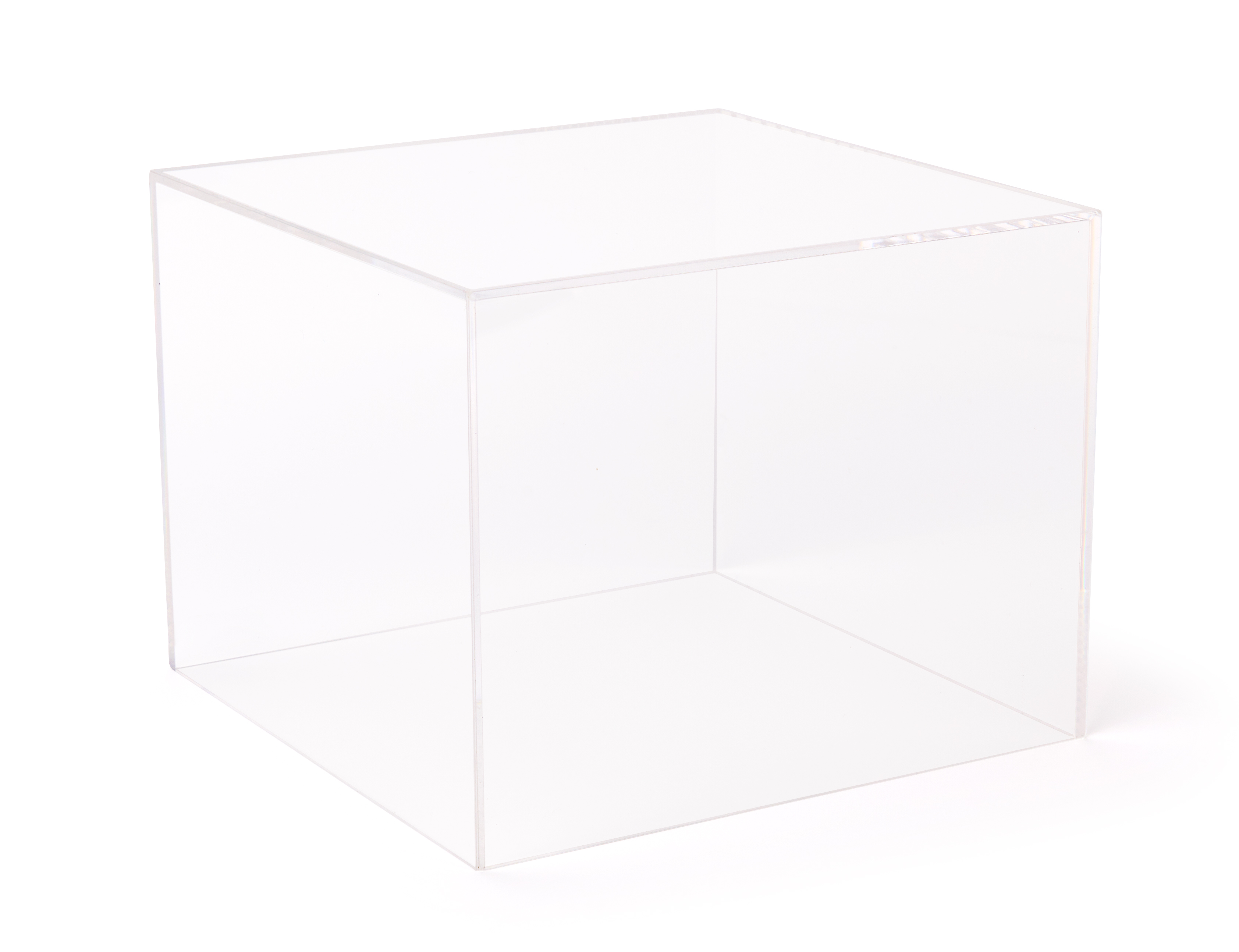 Clear Acrylic Cubes | Set of 3 Product Risers | Displays2Go