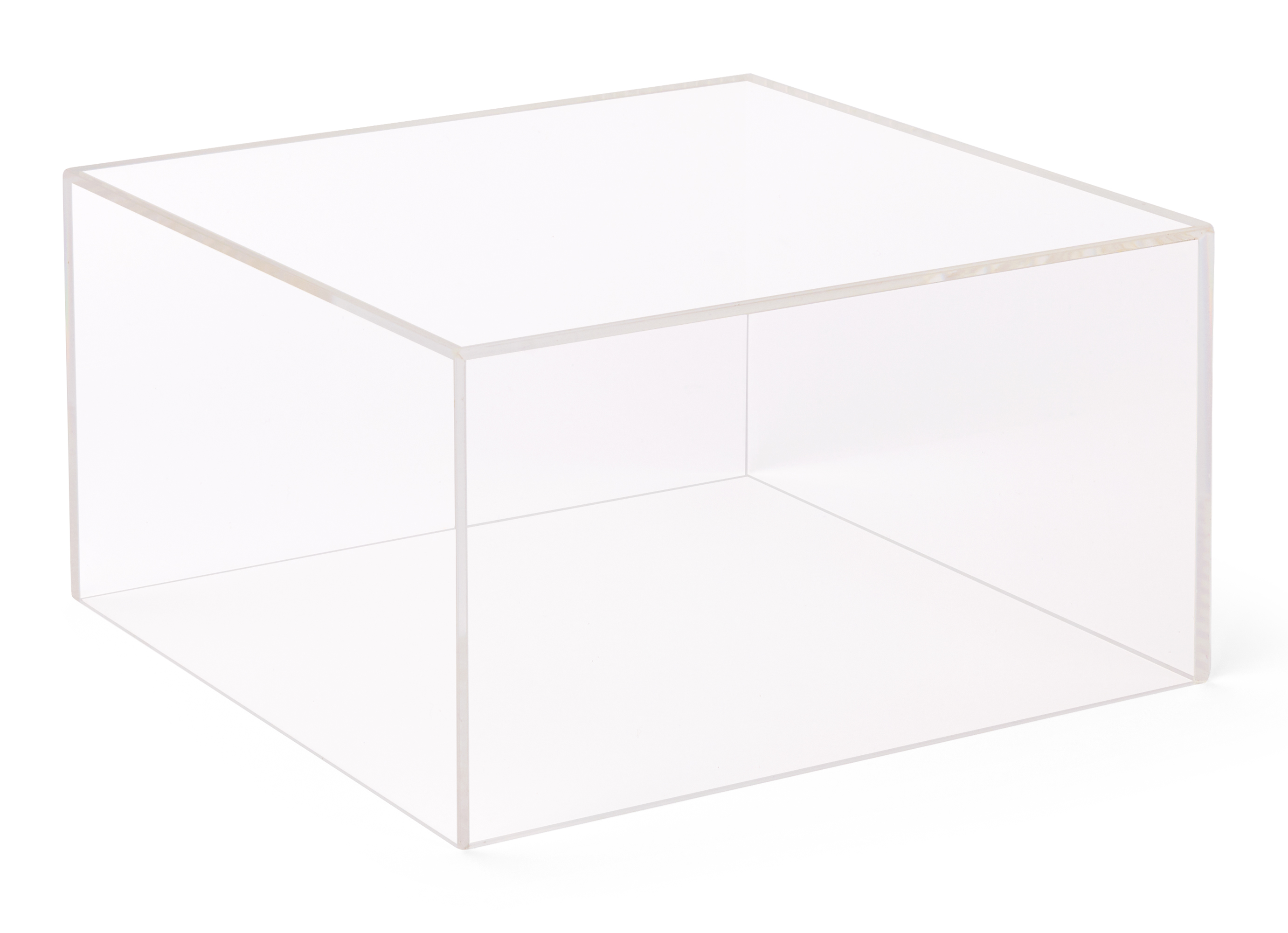 Clear Acrylic Cubes | Set of 3 Product Risers | Displays2Go