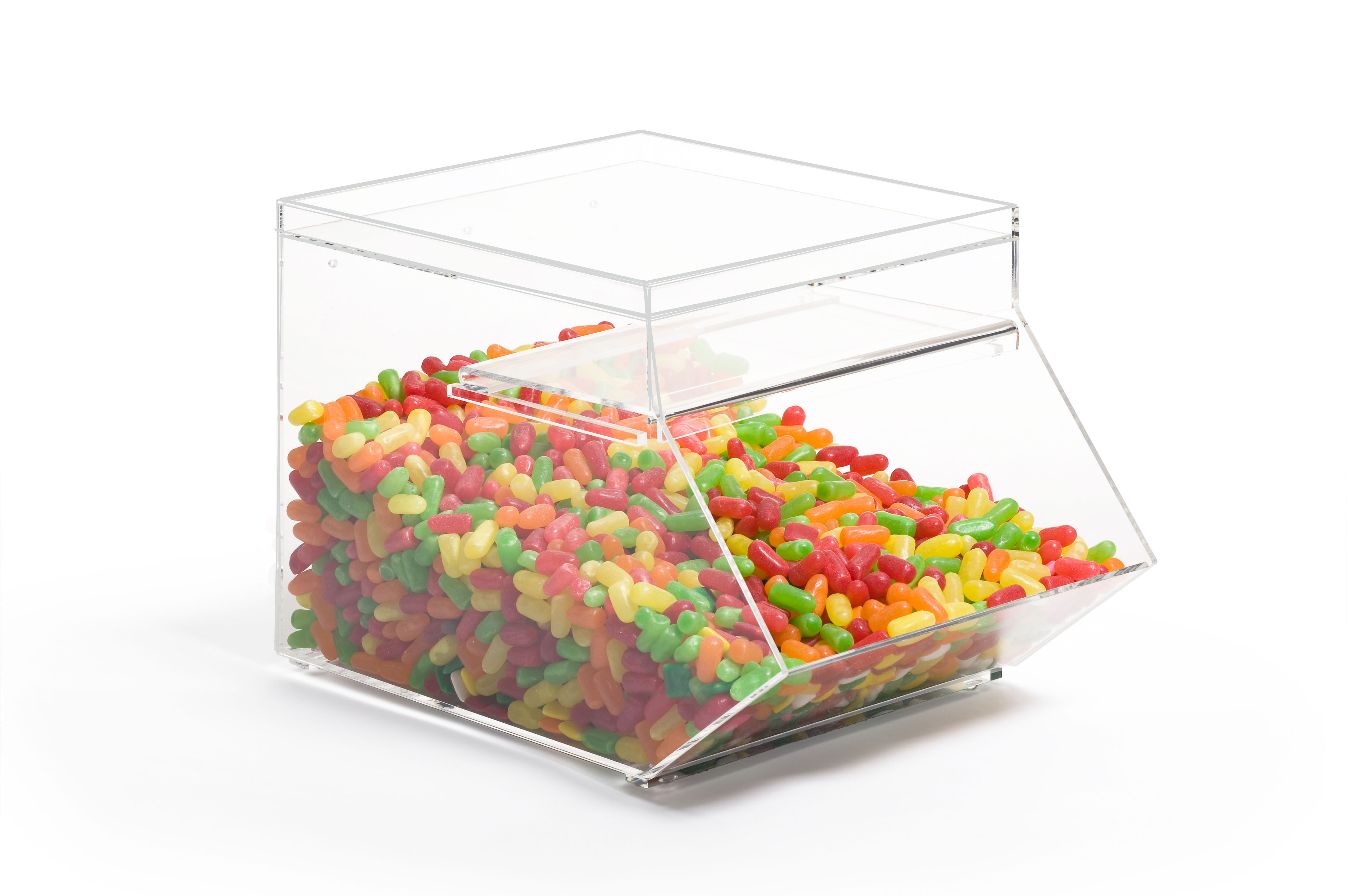 Stackable Candy Bins - 1.5 Food Gallon Container | Displays2Go