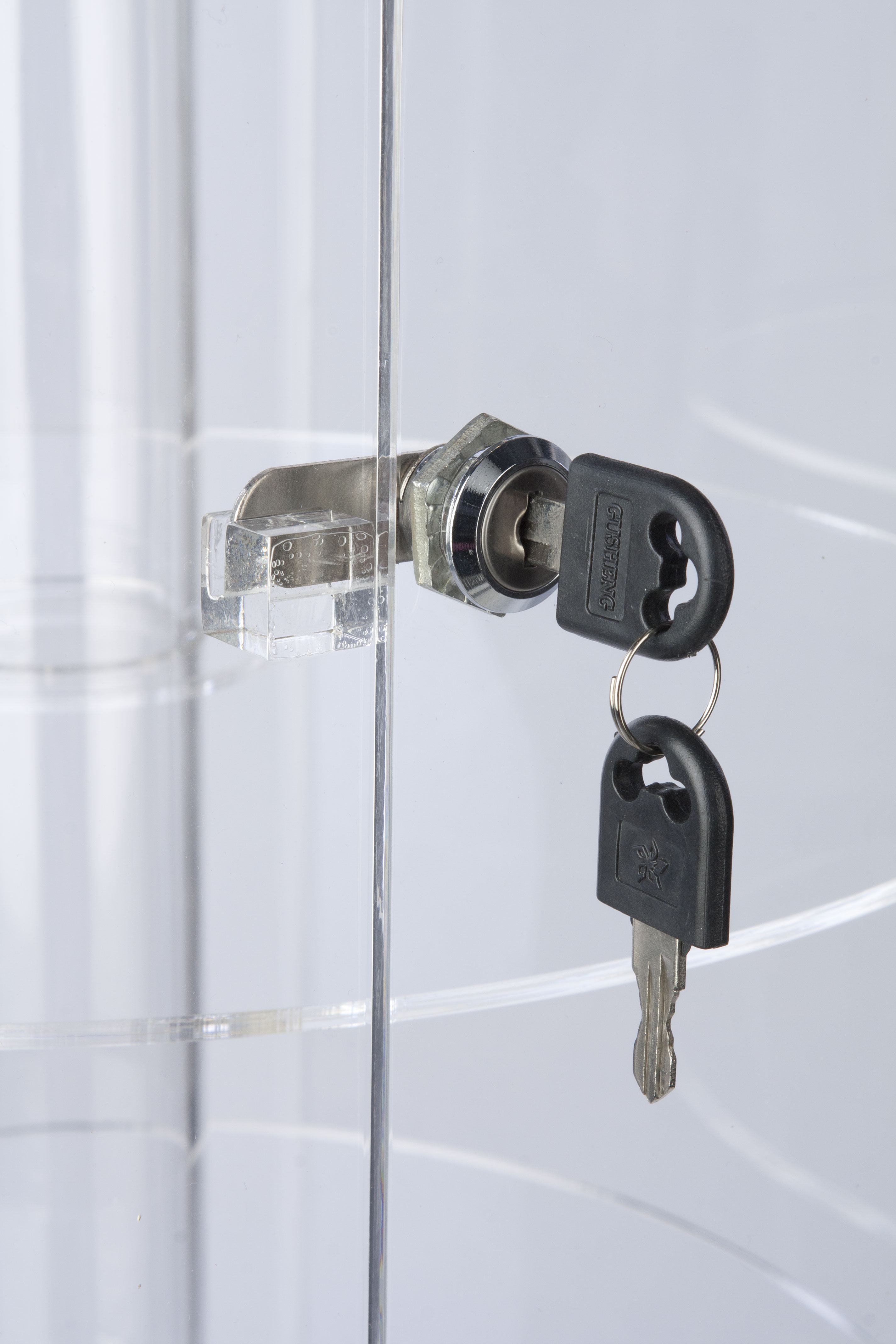 Rotating Display Case - Acrylic, 72" Height | Displays2Go