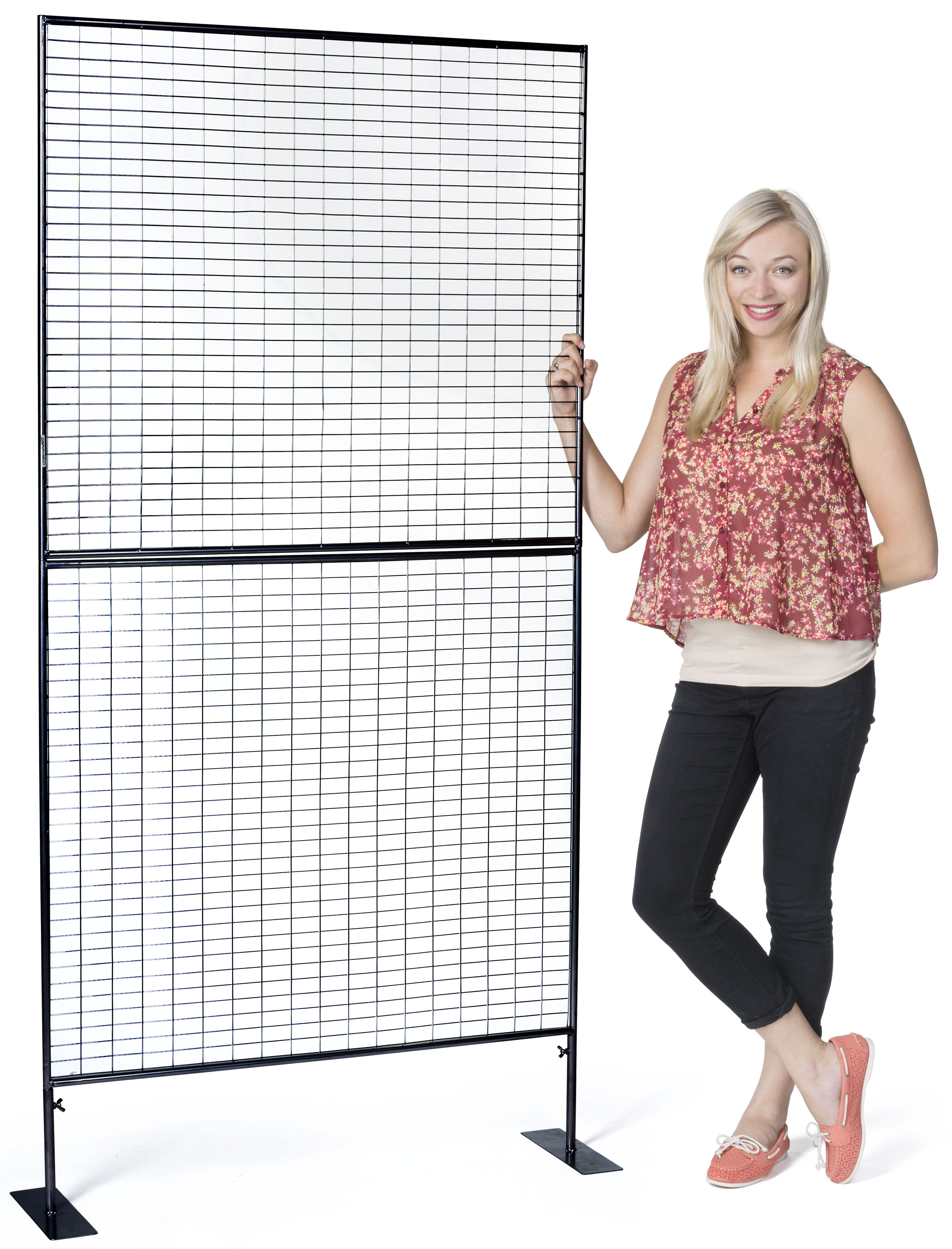 Art Display Grid Panels | 3 Leg Adjusters | Displays2Go