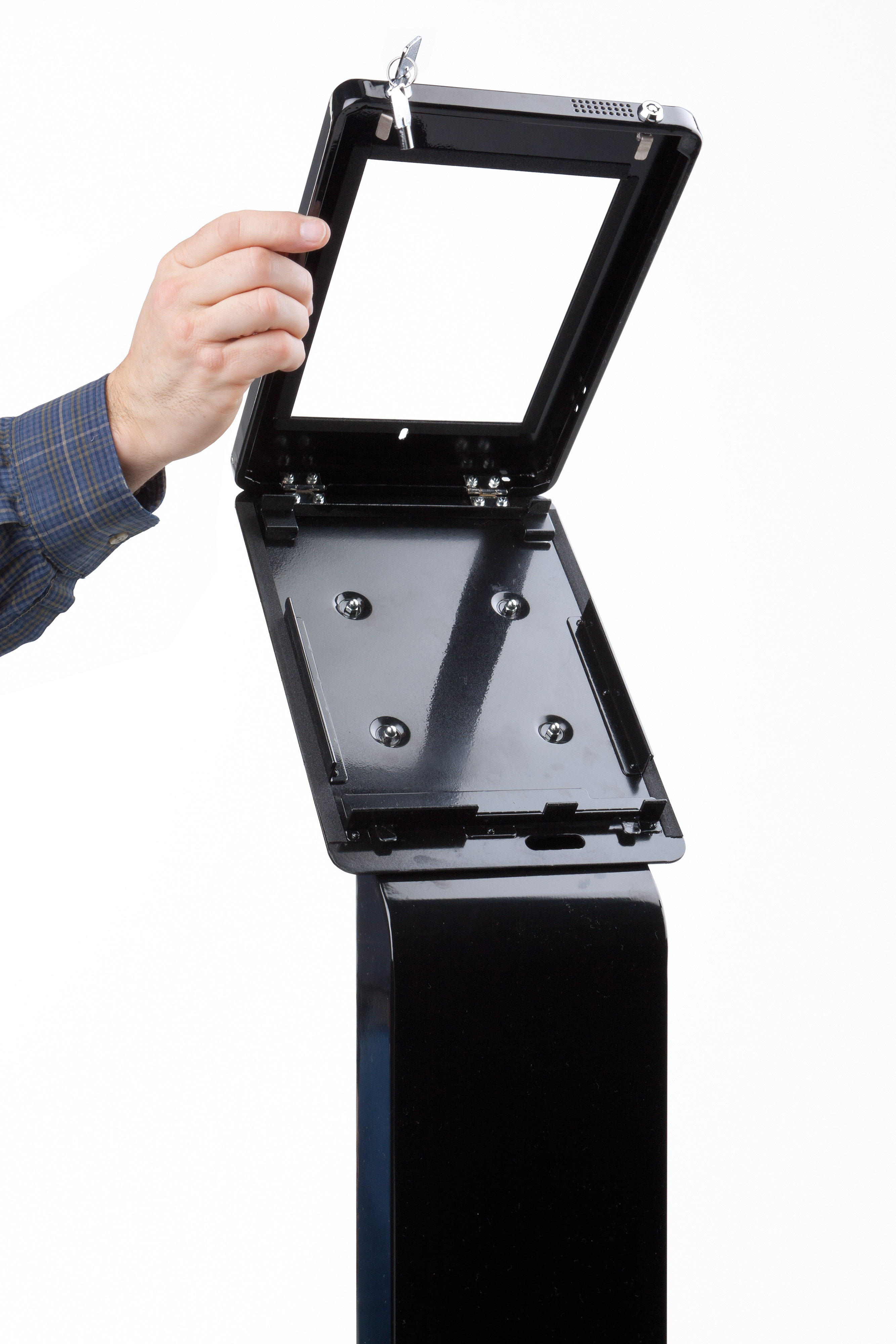 iPad Pro Stand | Meets ADA Height and Reach Standards | Displays2Go