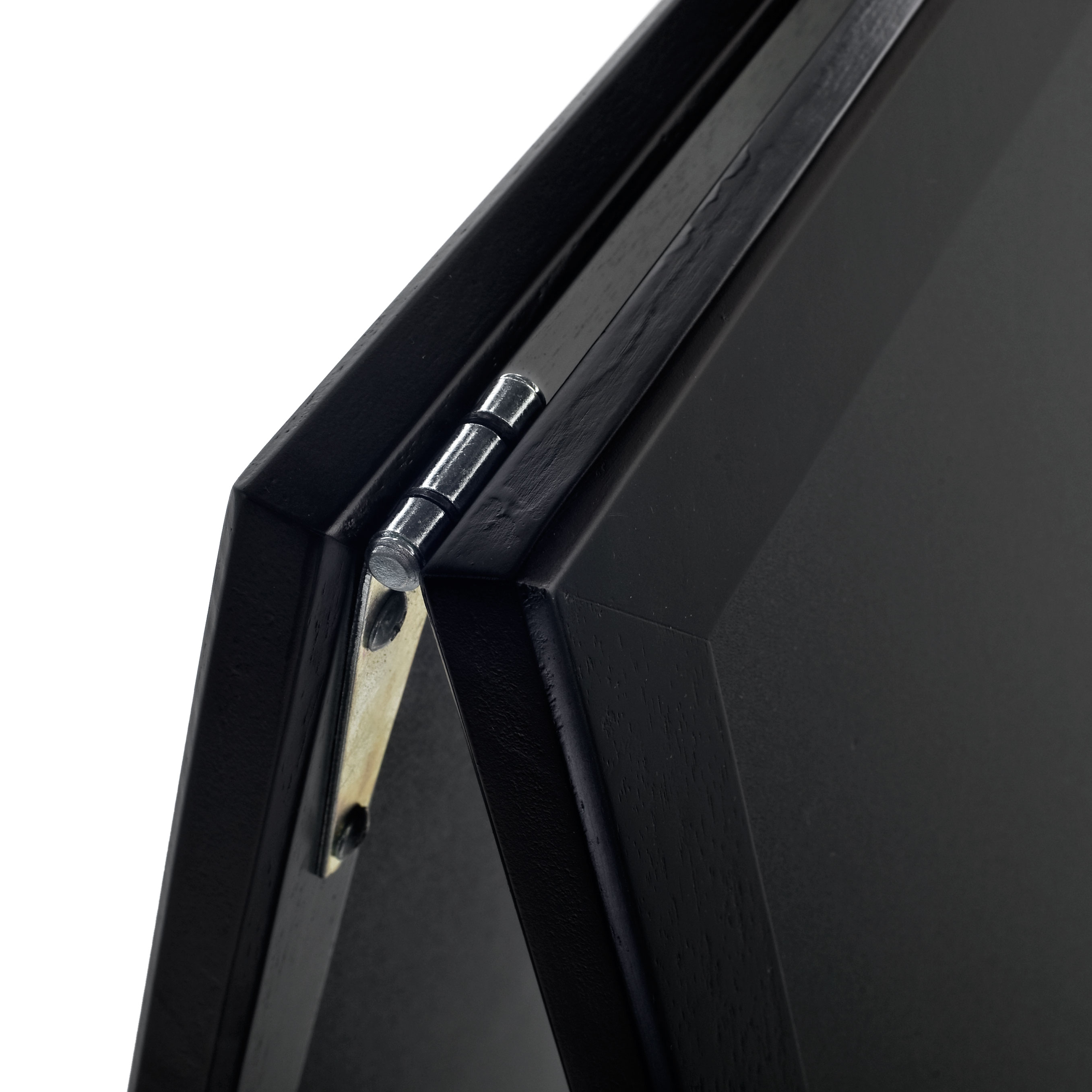 Write-On A-Frame | Black Wood Frame - Double Sided | Displays2Go