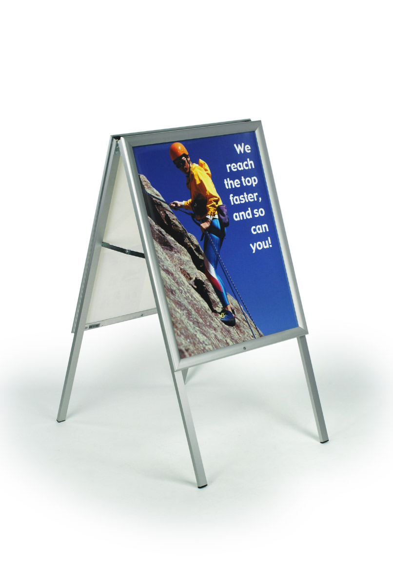 Buy this outdoor display frame to advertise on sidewalks! In Stock ...