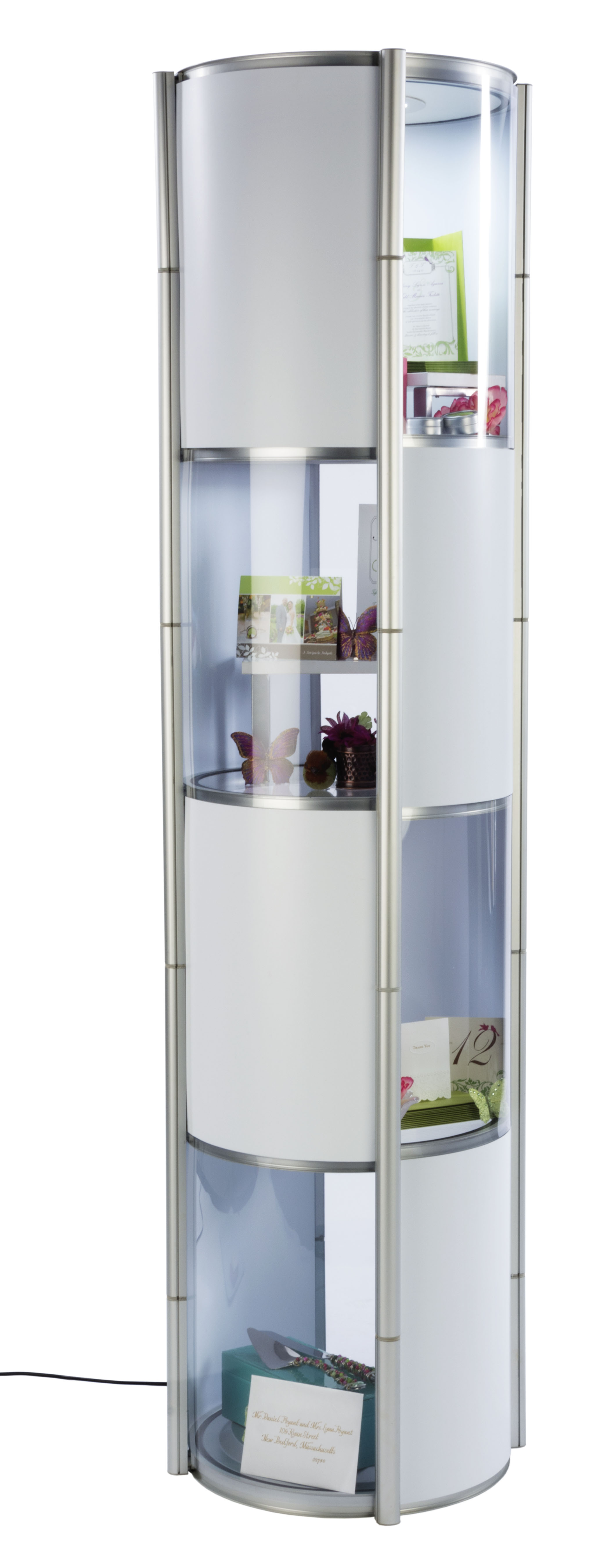 Complete Exhibit Package | Knock Down Twist Display Case | Displays2Go