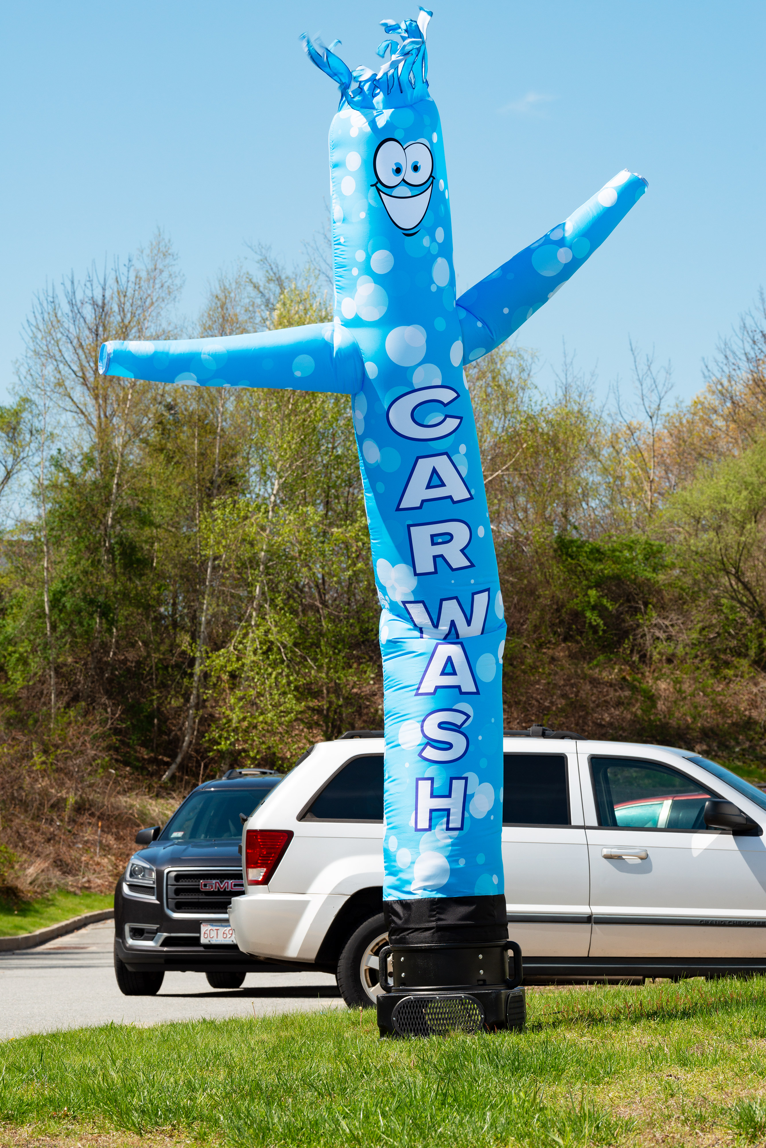 Custom Advertising Wind Tube Dancer | 12’ Full Color Graphics | Displays2Go