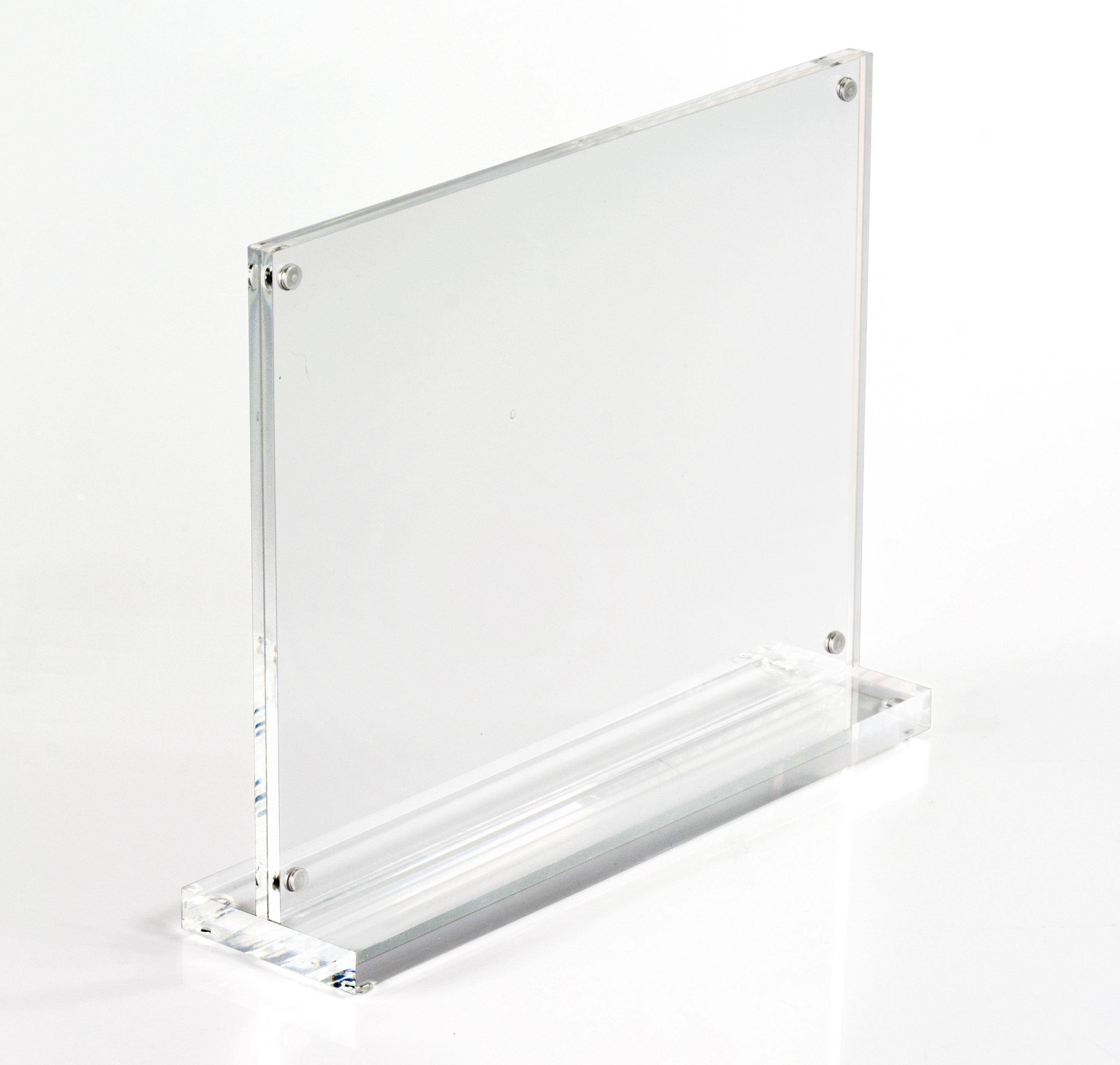 Stand Up Picture Frame | Countertop w/ Magnetized Enclosure | Displays2Go