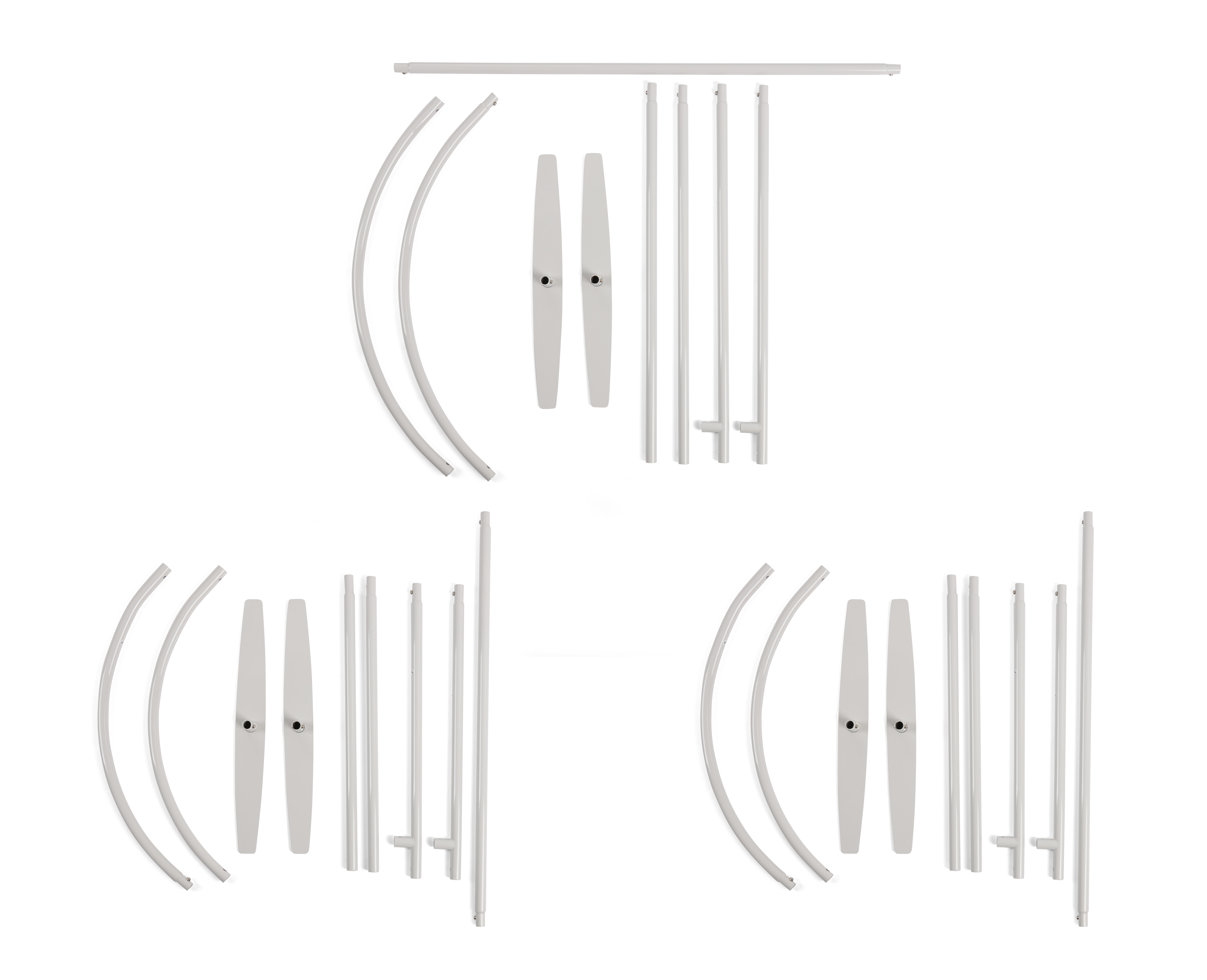 Metal Arch Frames | Set of 3 Knockdown Aluminum Frames | Displays2Go