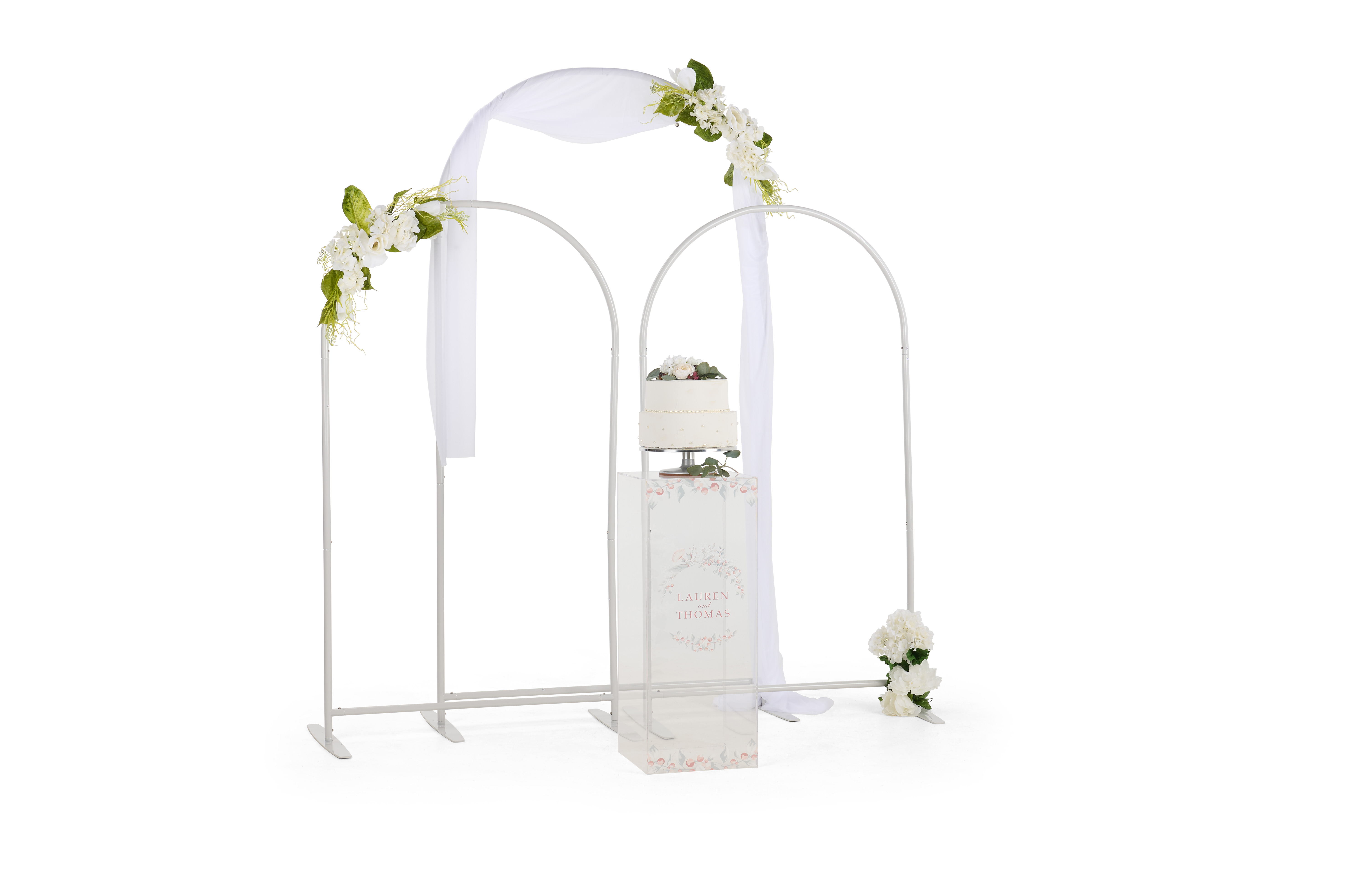 Metal Arch Frames | Set of 3 Knockdown Aluminum Frames | Displays2Go