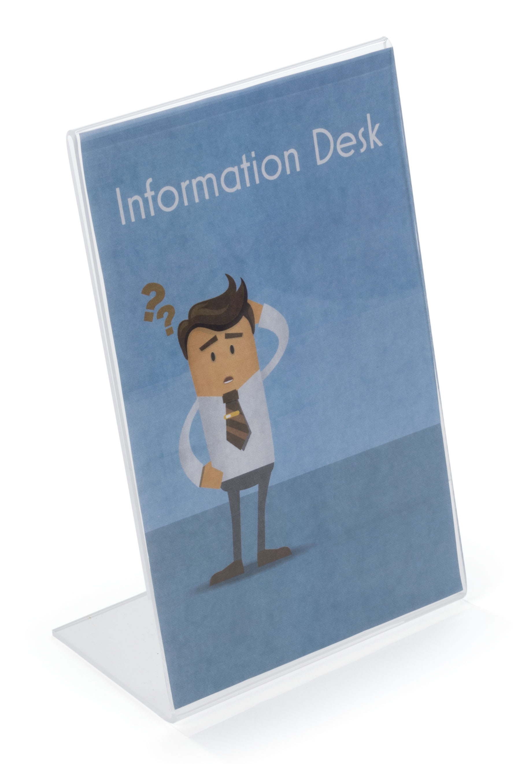 Angled Picture Frame | For Prints & Advertisements - Tent Style ...