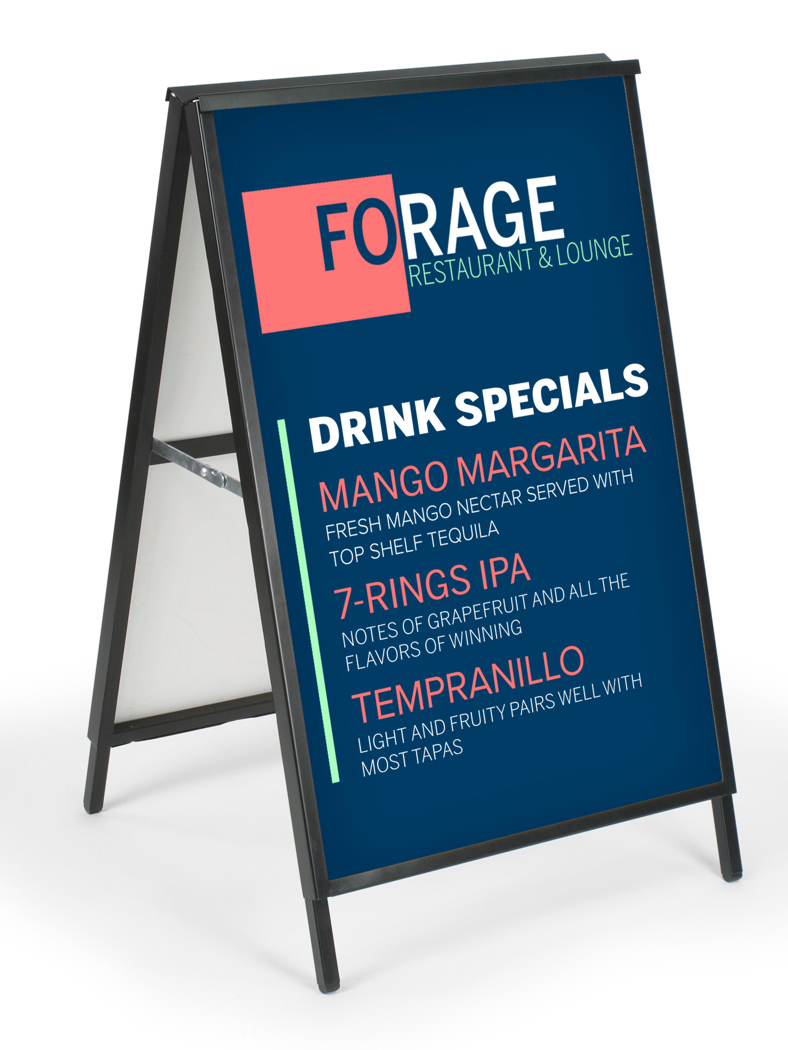 Metal A-Frame Sign | Custom Coroplast Inserts | Displays2Go