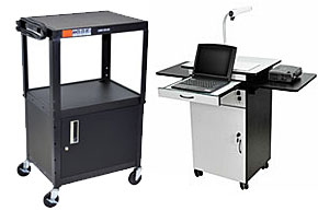 Media Carts with Wheels | Classroom & Office Mobile Workstations