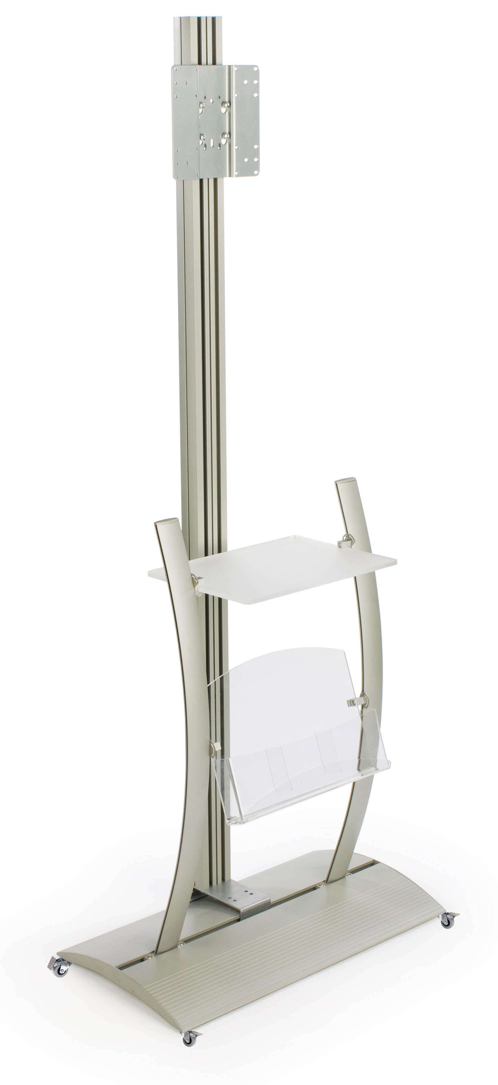 PlasmTV Stand with Pocket and Shelf | For 42" Televisions | Displays2Go
