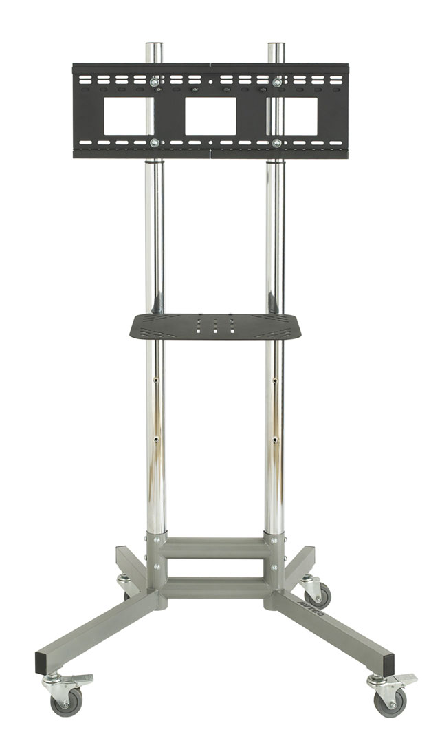 Multimedia Presentation Cart | Height Adjustable Shelf | Displays2Go