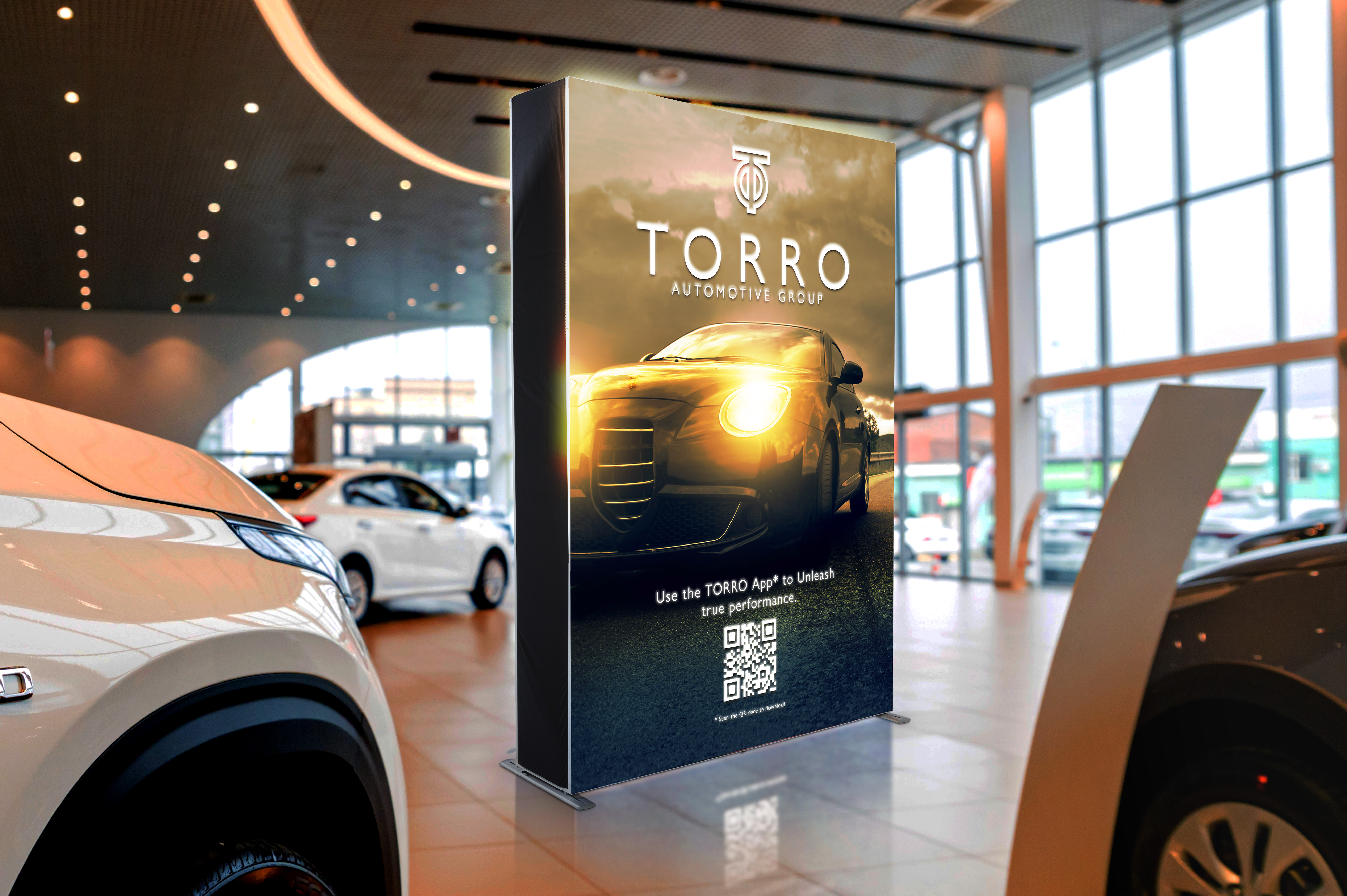 LED SEG Graphic Light Box | Pop Up Frame | Displays2Go