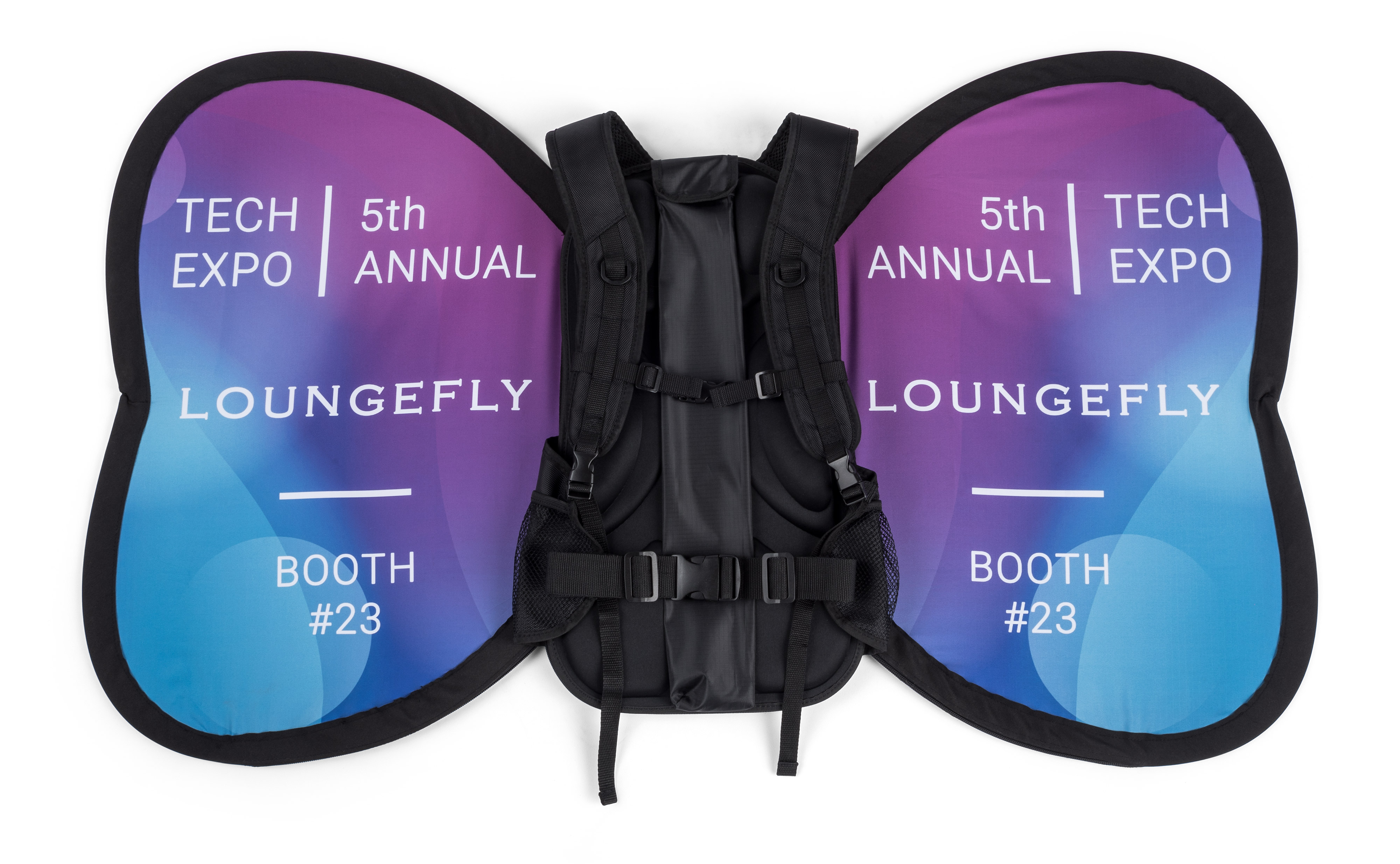 Wing-Shaped Backpack Banner Advertising | Custom Printing | Displays2Go