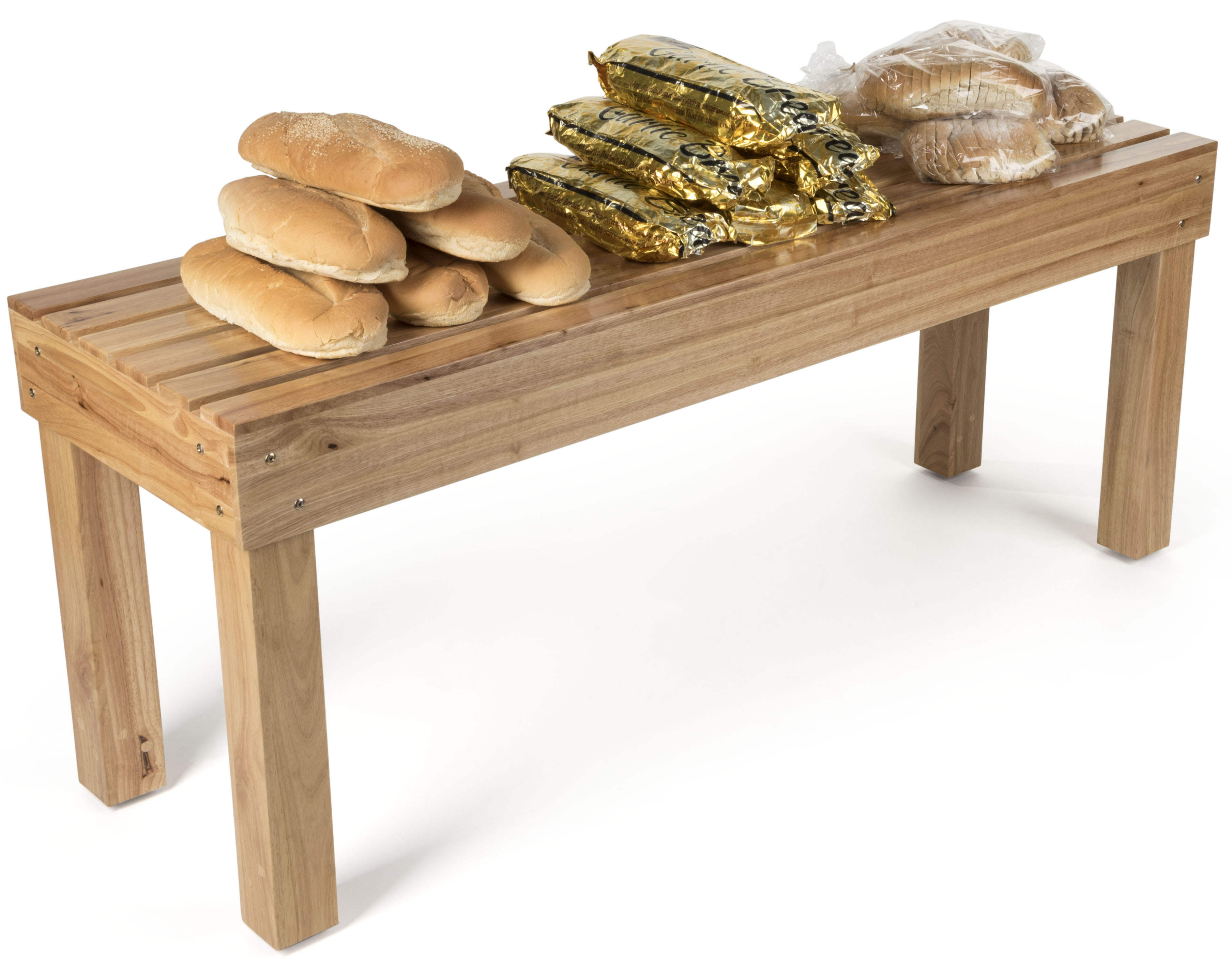 Produce Display Table | Optional Wheels Included | Displays2Go