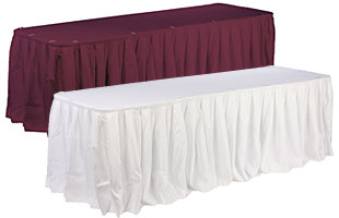 Banquet Linens | Hospitality Table Skirts and Covers