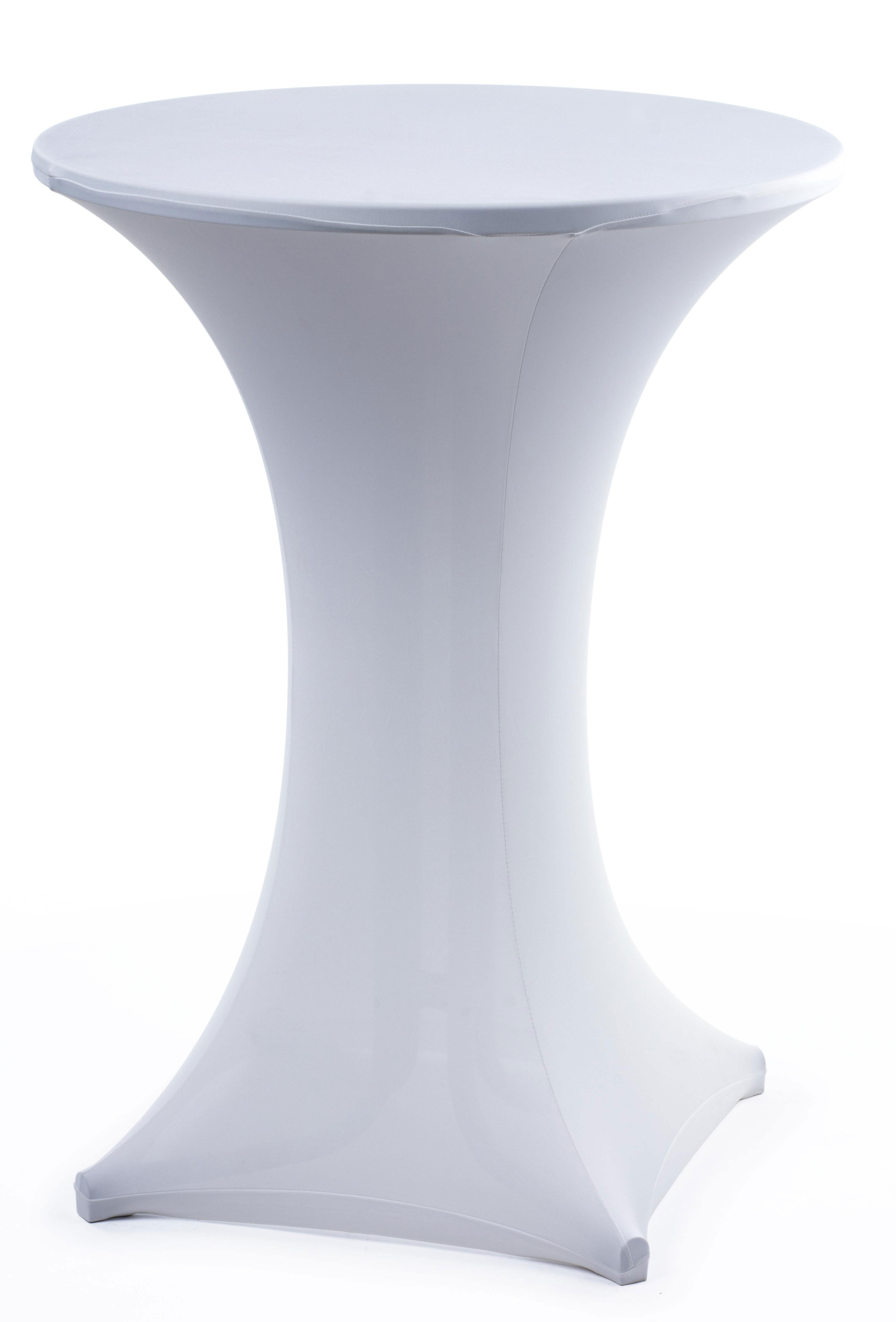 White Banquet Cocktail Tables for Weddings & Parties | Displays2Go