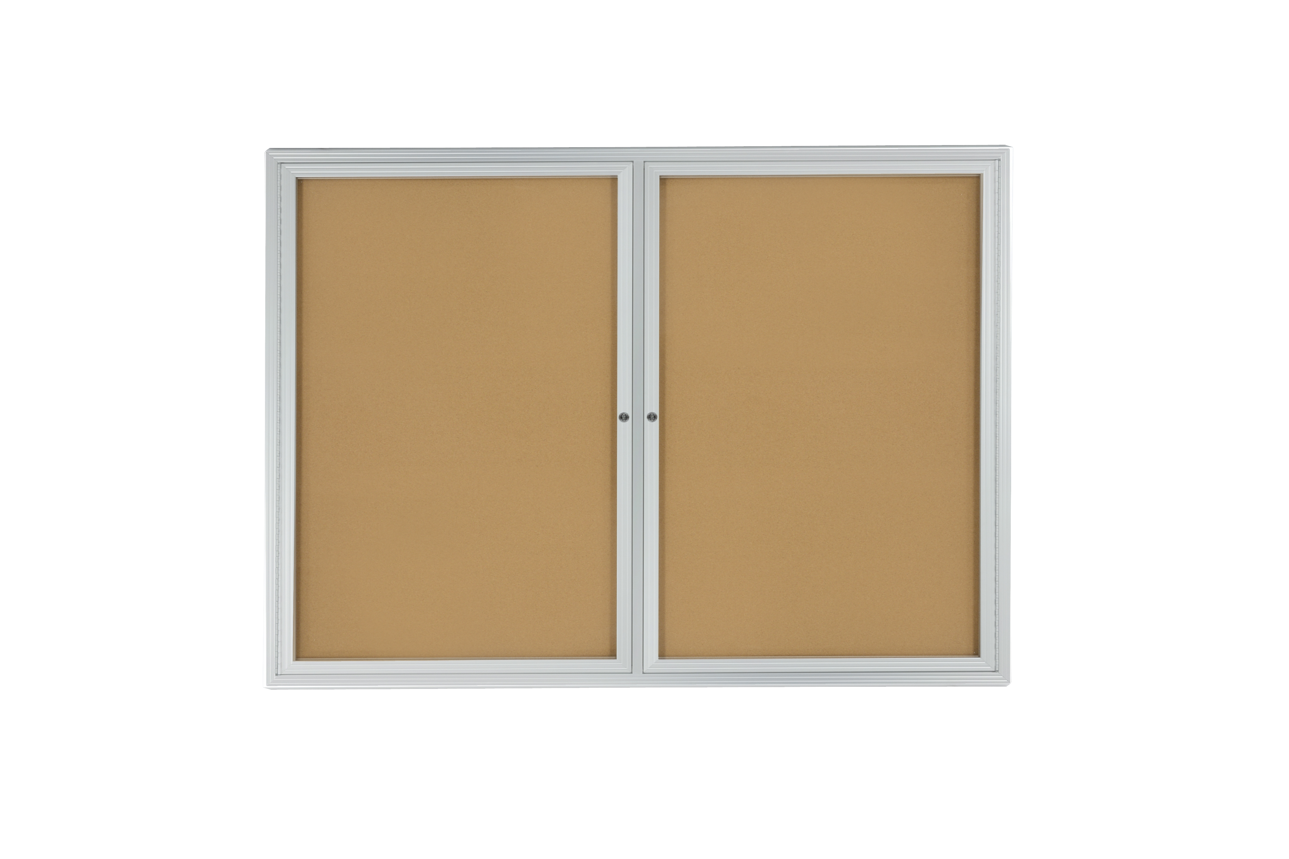 Large Bulletin Boards | Swing Open Locking Doors | Displays2Go