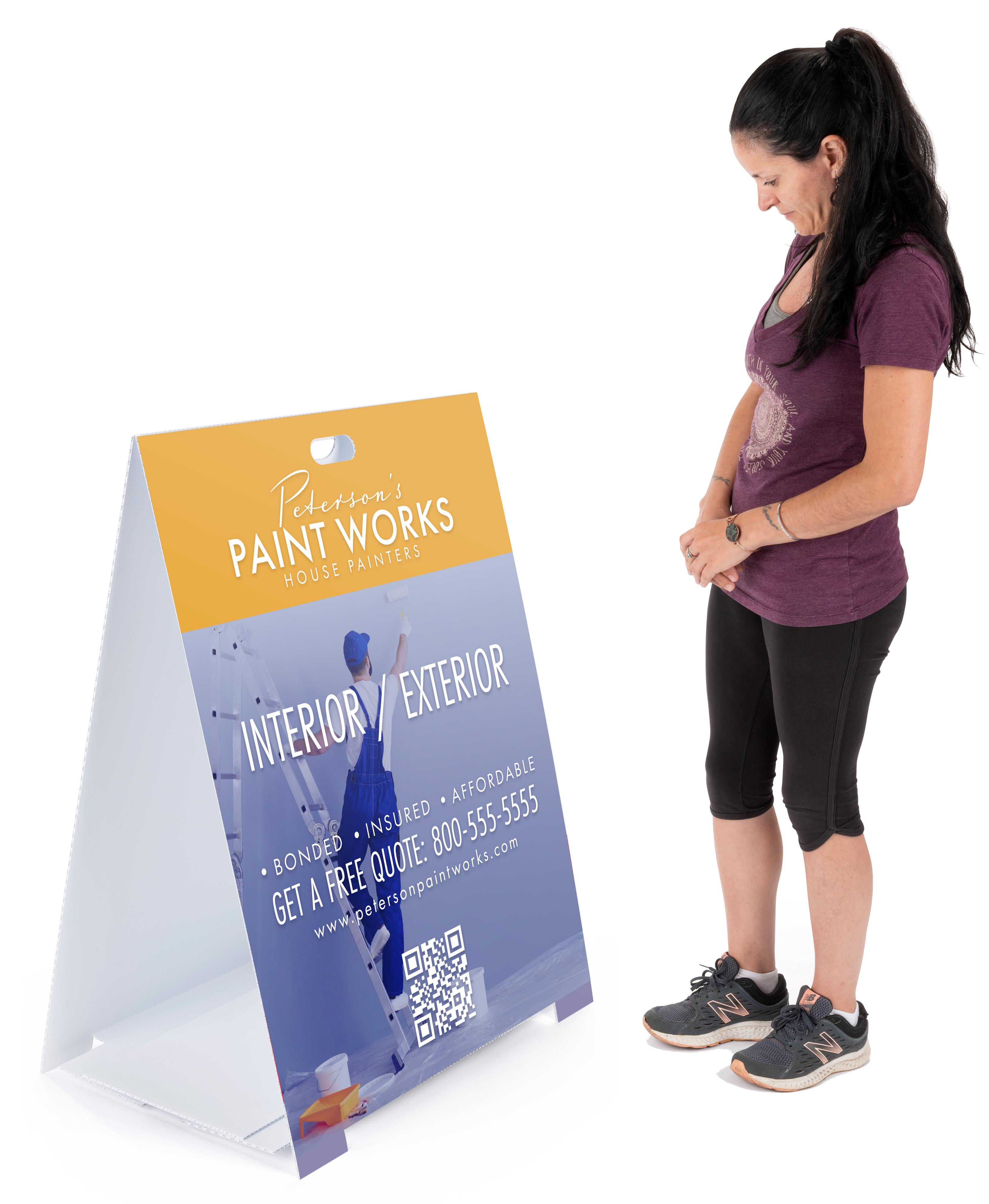 Custom A Frame Advertising Sign | Weatherproof Design | Displays2Go