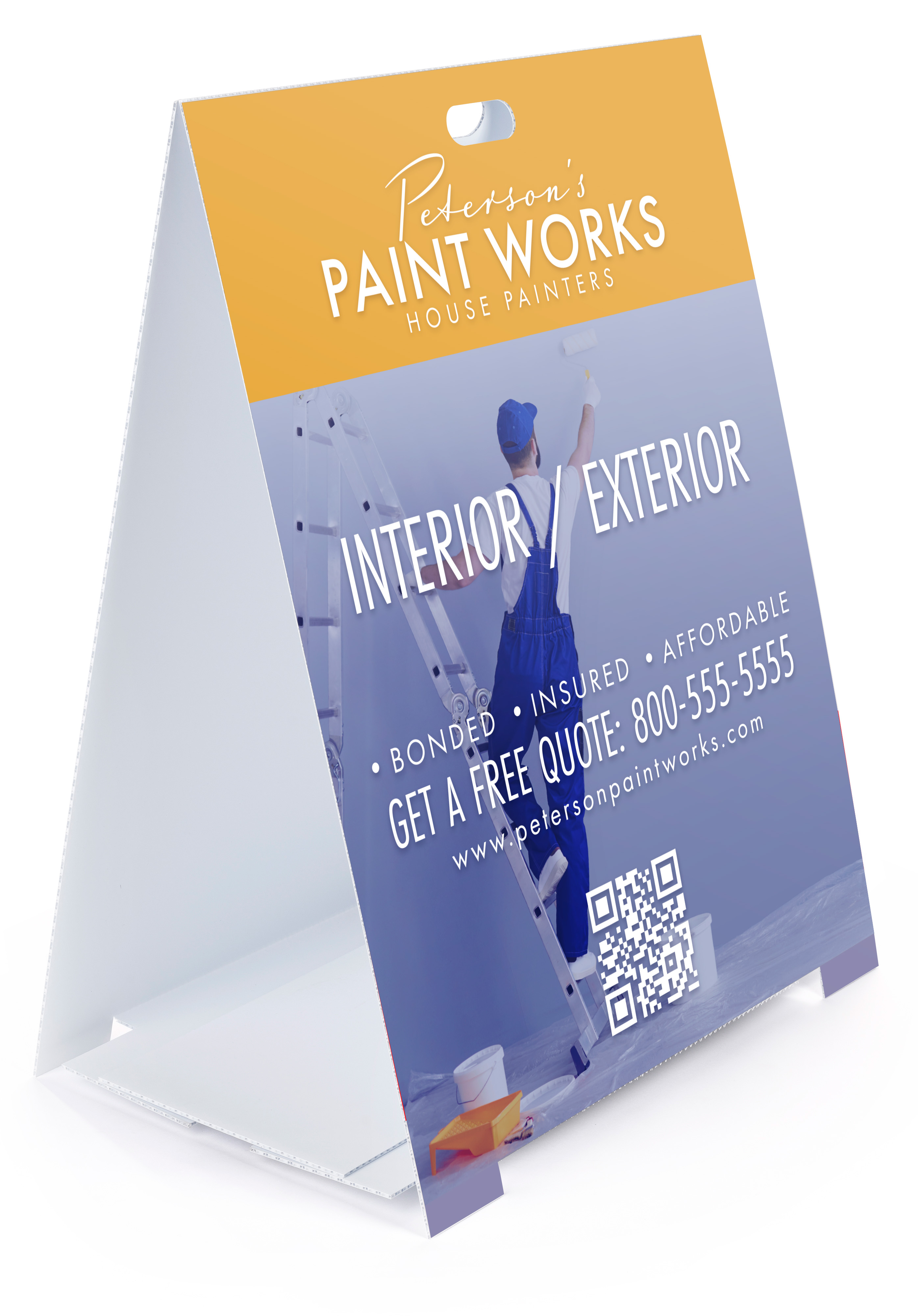 Custom A Frame Advertising Sign | Weatherproof Design | Displays2Go