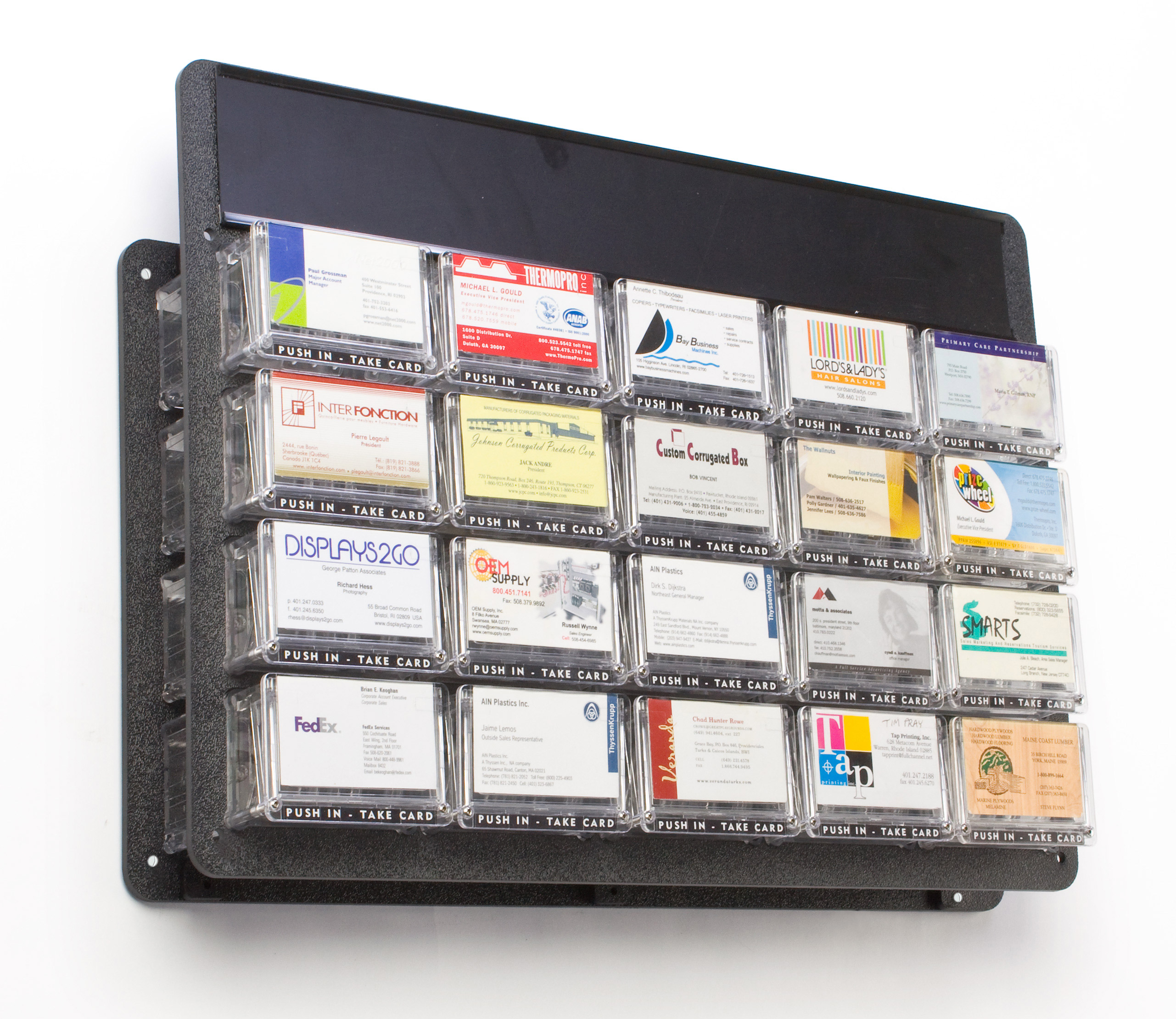 (20) Pocket Business Card Dispensers | Displays2Go