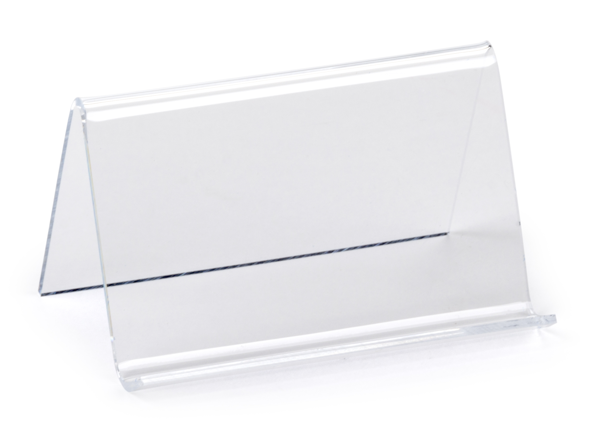 Plastic Business Card Holder | Clear Acrylic Desk Display | Displays2Go